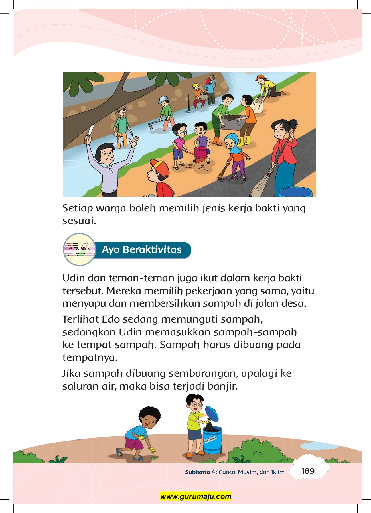 Buku Siswa Kelas 3 Tema 5 Revisi 2018 - iranurmalia02 - Halaman 195 | PDF Online | PubHTML5