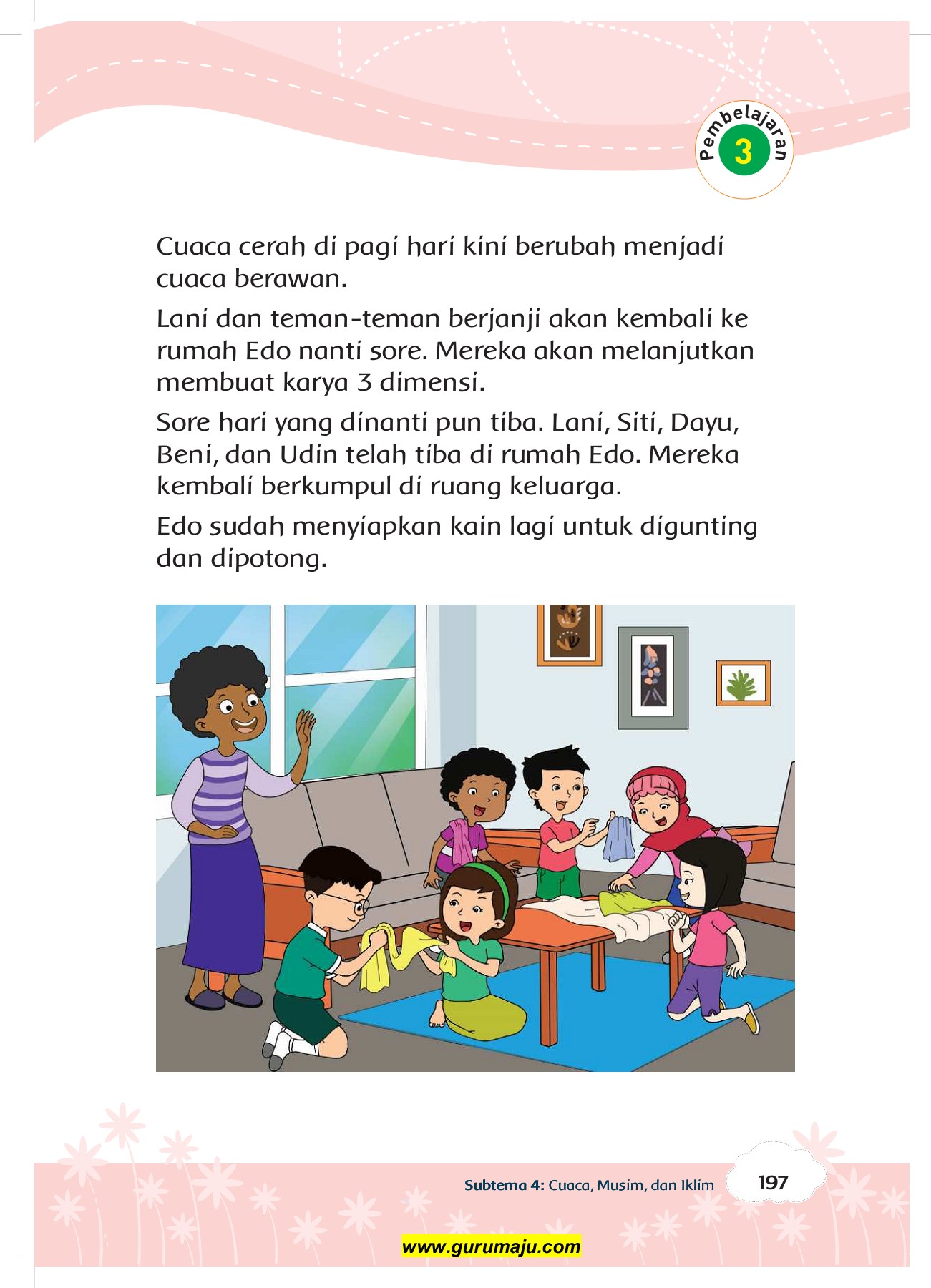 Buku Siswa Kelas 3 Tema 5 Revisi 2018 - iranurmalia02 - Halaman 203 | PDF Online | PubHTML5