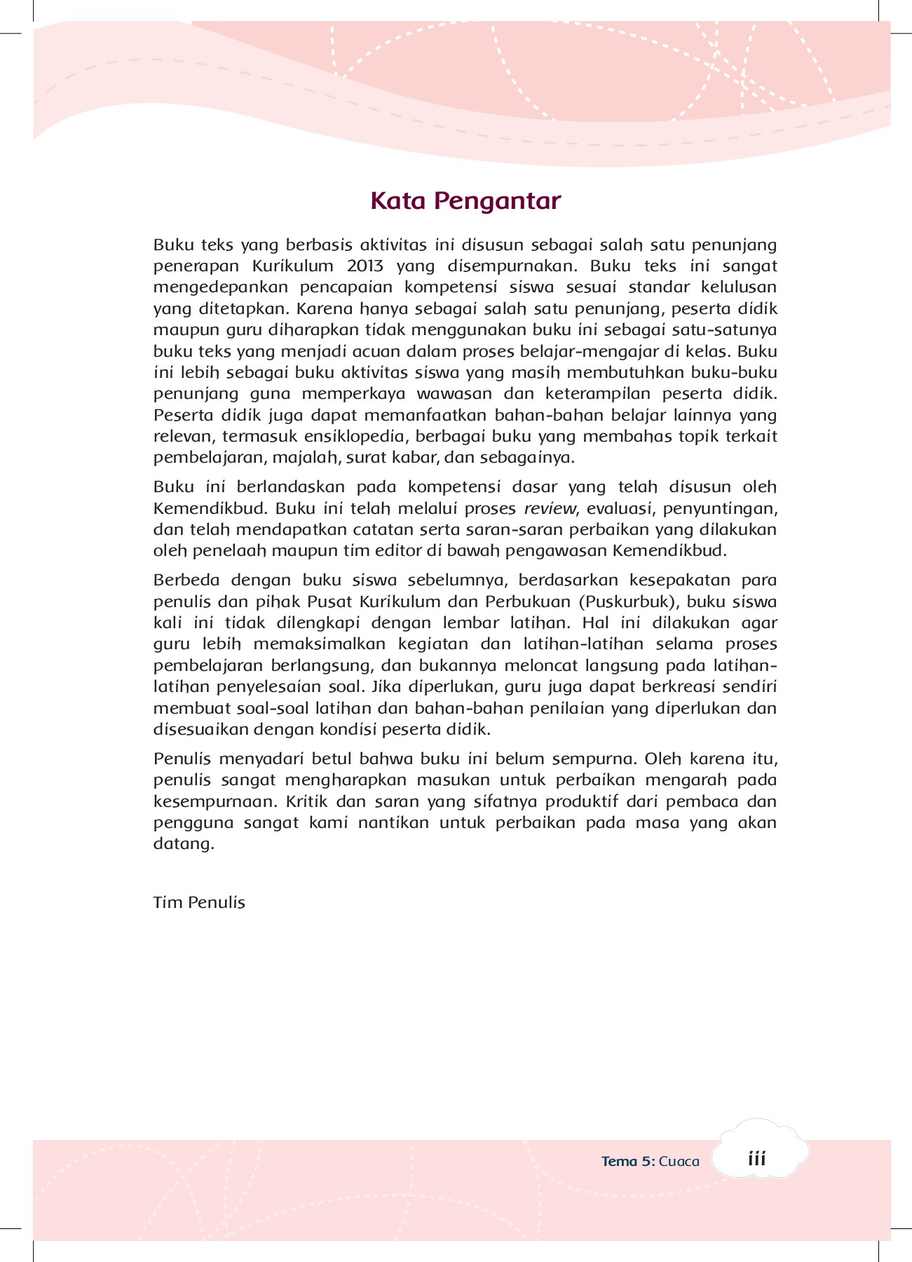 Buku Siswa Kelas 3 Tema 5 Revisi 2018 - iranurmalia02 - Halaman 3 | PDF Online | PubHTML5