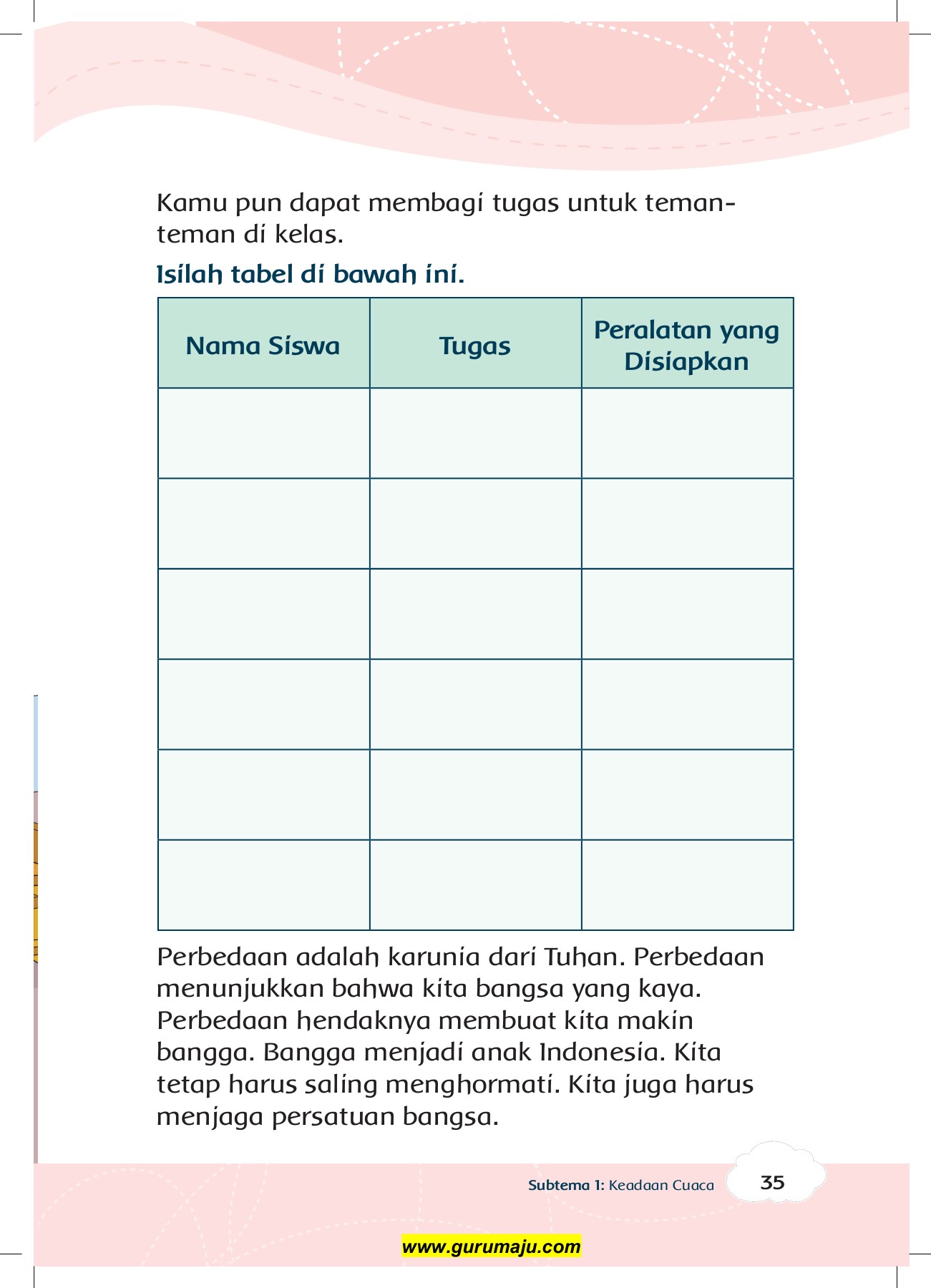 Buku Siswa Kelas 3 Tema 5 Revisi 2018 - iranurmalia02 - Halaman 41 | PDF Online | PubHTML5
