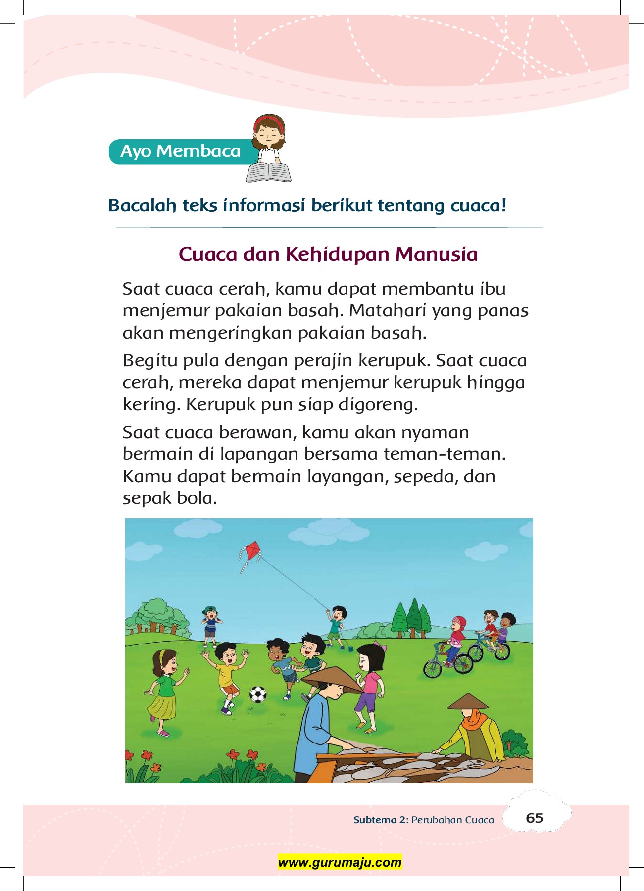 Buku Siswa Kelas 3 Tema 5 Revisi 2018 - iranurmalia02 - Halaman 71 | PDF Online | PubHTML5