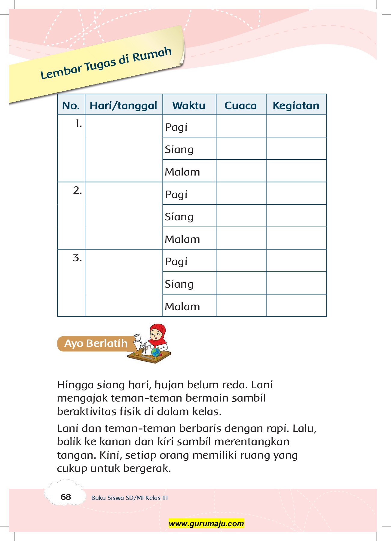 Buku Siswa Kelas 3 Tema 5 Revisi 2018 - iranurmalia02 - Halaman 74 | PDF Online | PubHTML5
