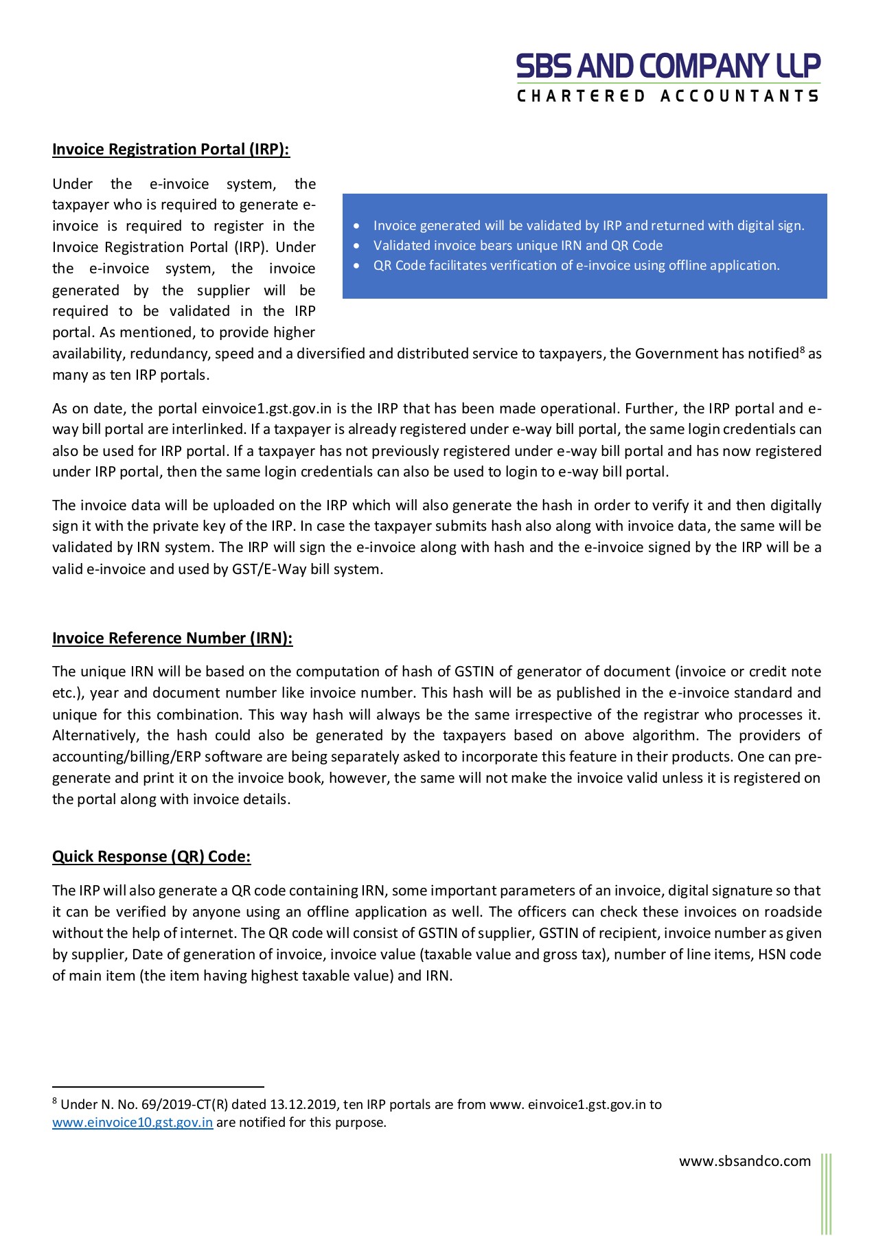 all-about-e-invoice - Sbs and Company LLP - Page 3 | Flip PDF Online ...