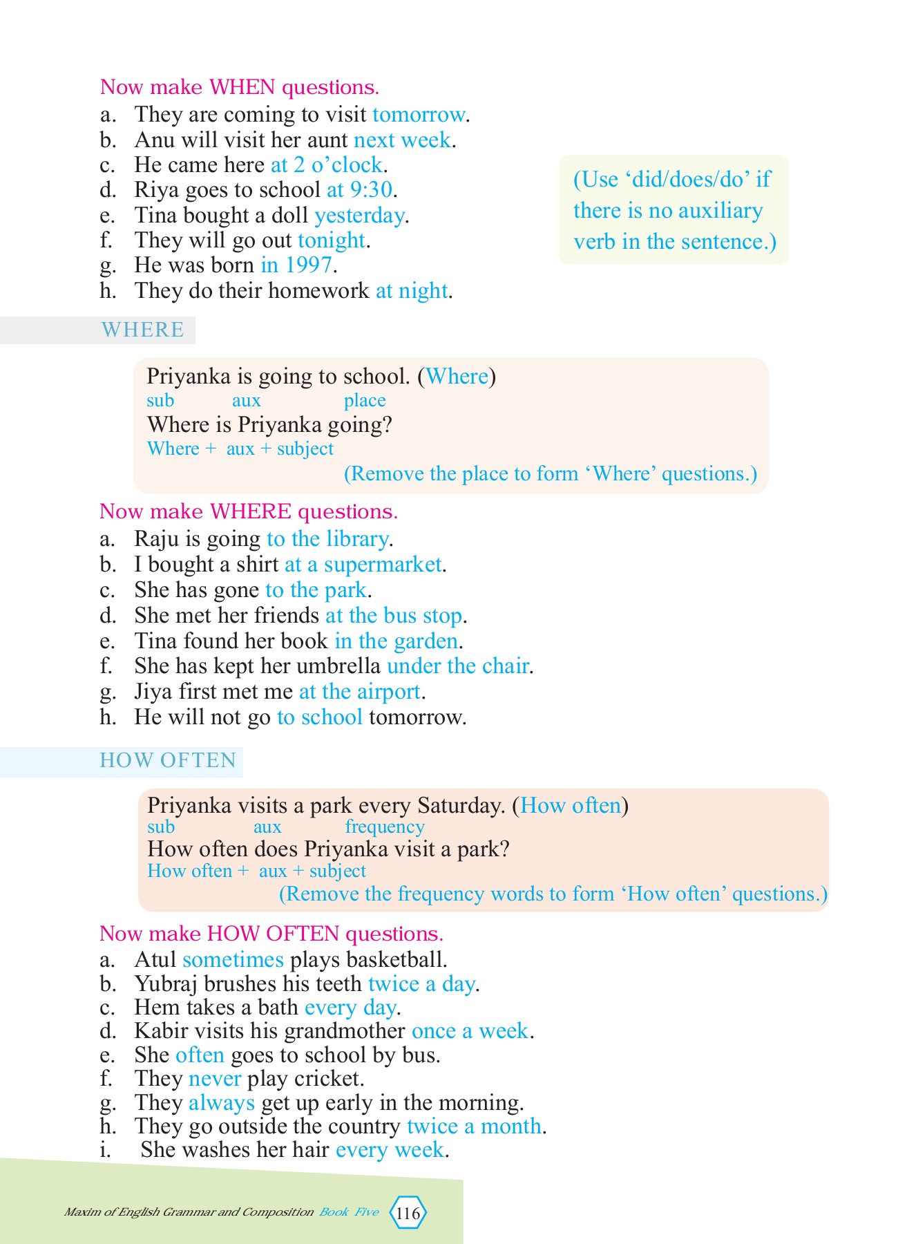 Maxim Grammar Book 5_Sunil_2075 - sunil maharjan - Page 116 | Flip PDF ...