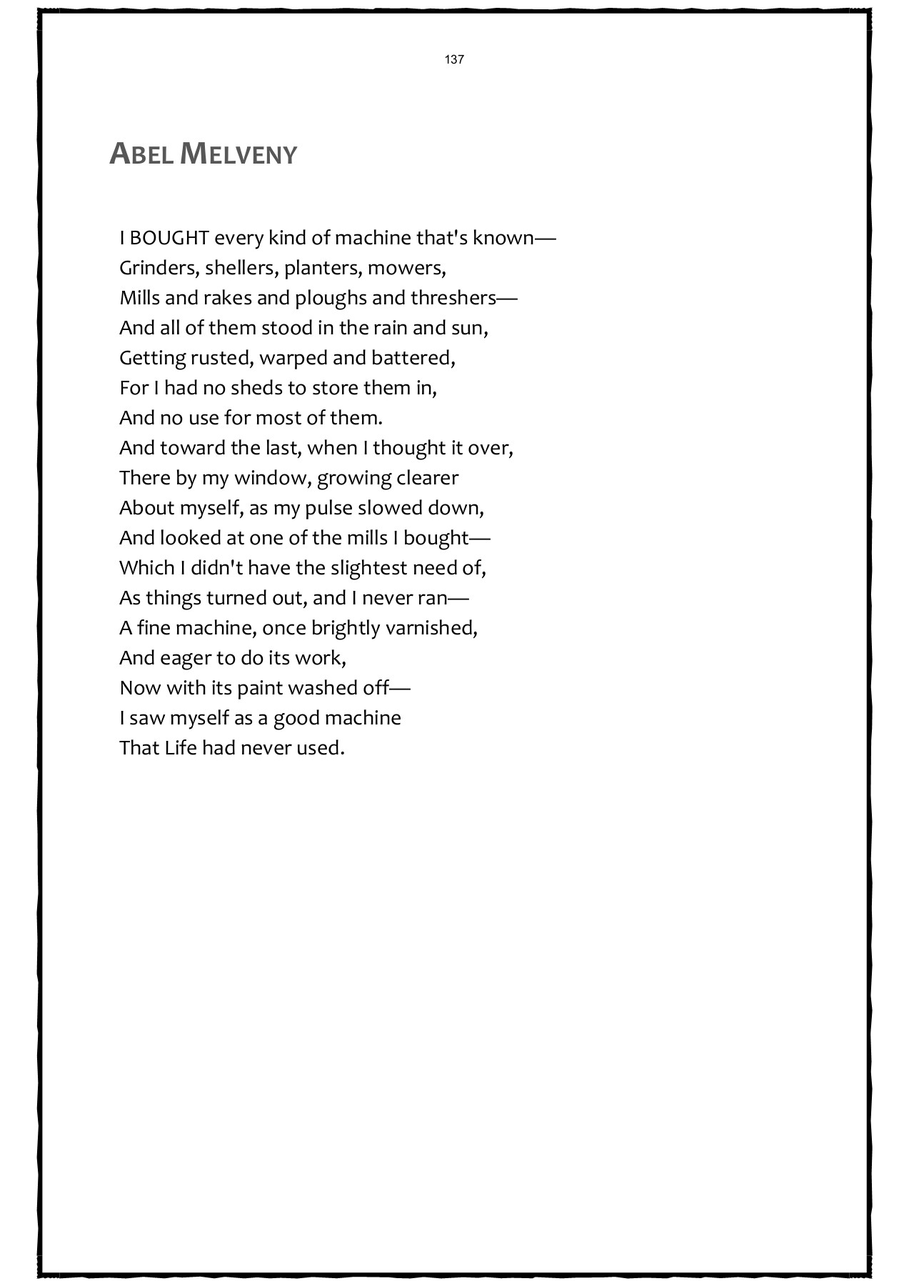 Spoon River Anthology - catherinescrossculturalcafe - Page 148 | Flip ...