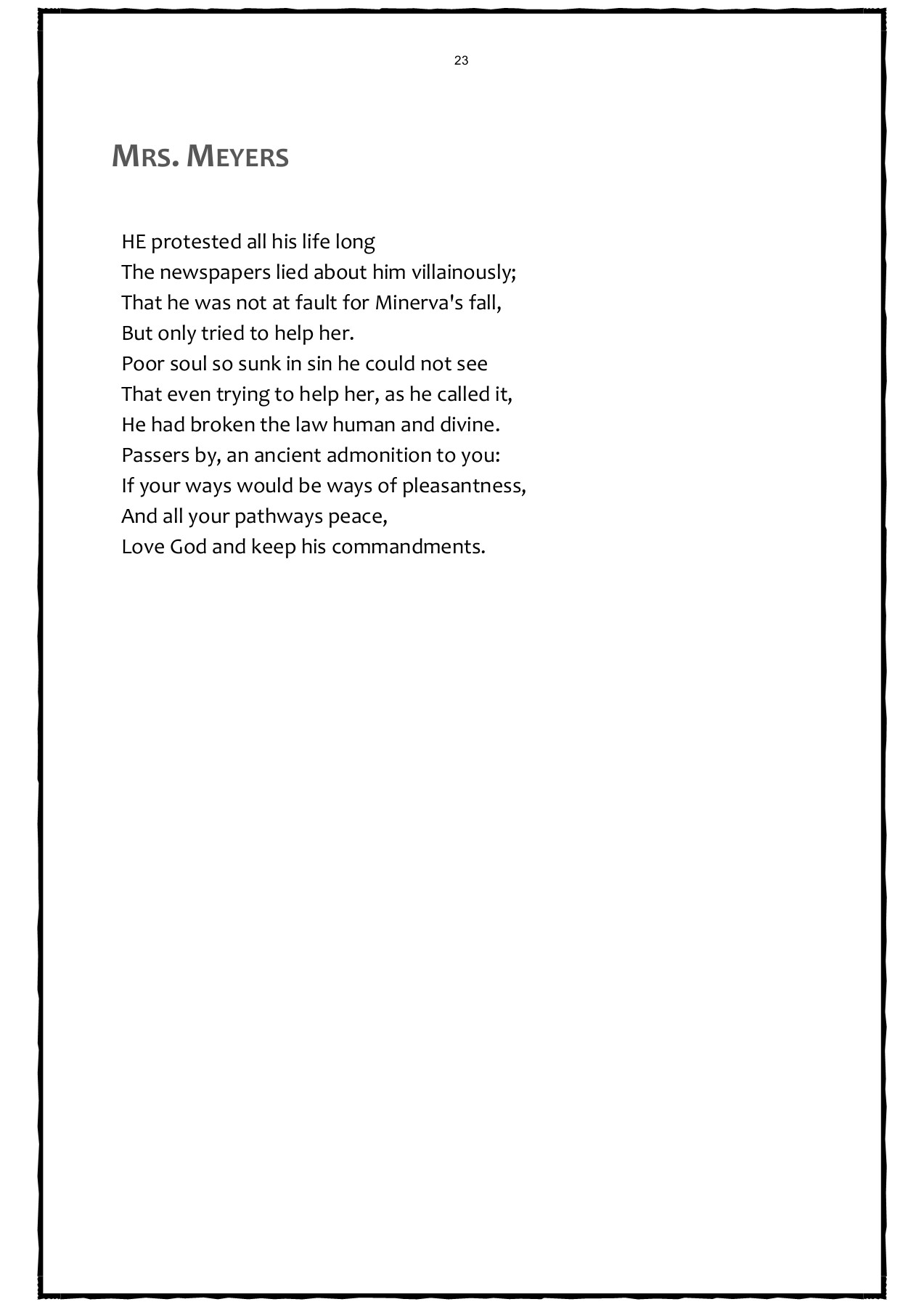 Spoon River Anthology - catherinescrossculturalcafe - Page 34 | Flip ...