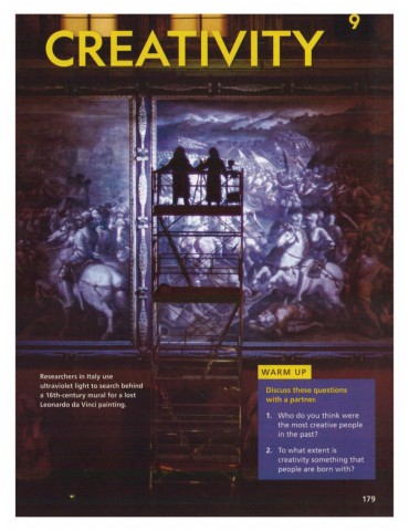 Level 5 Unit 9 Creativity