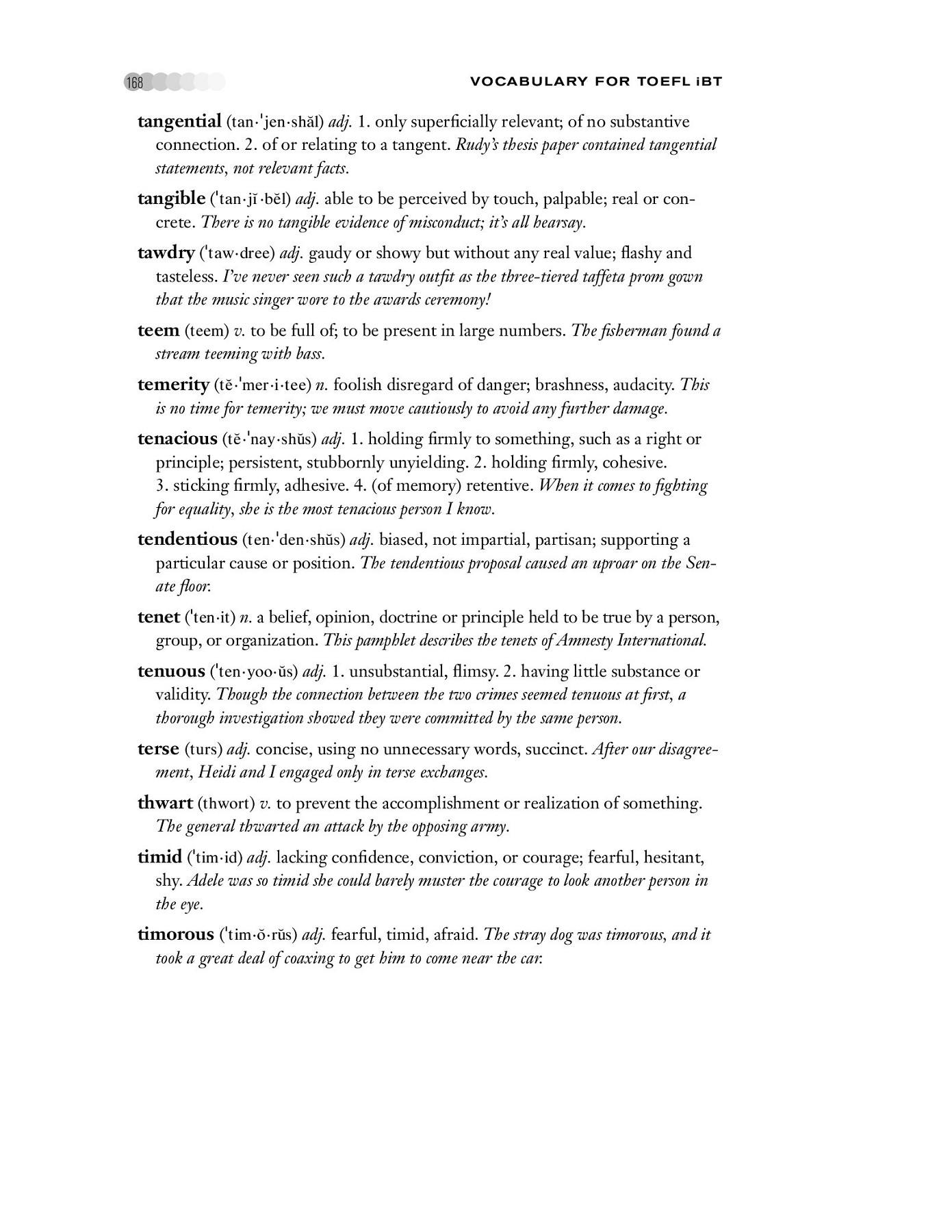 Vocabulary - TOEFL - catherinescrossculturalcafe - Page 176 | Flip PDF ...