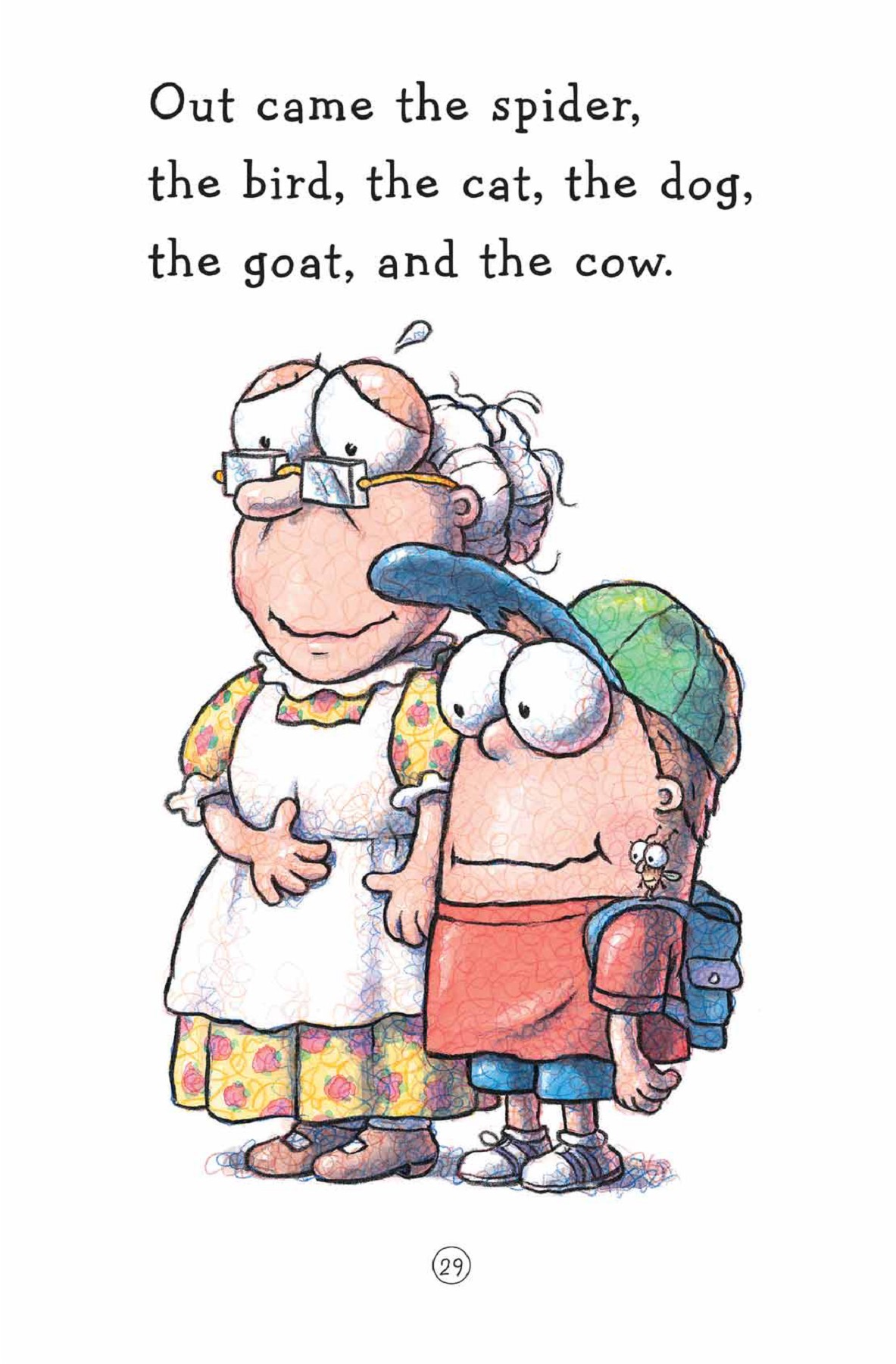 There Was an Old Lady Who Swallowed Fly Guy (Tedd Arnold ...