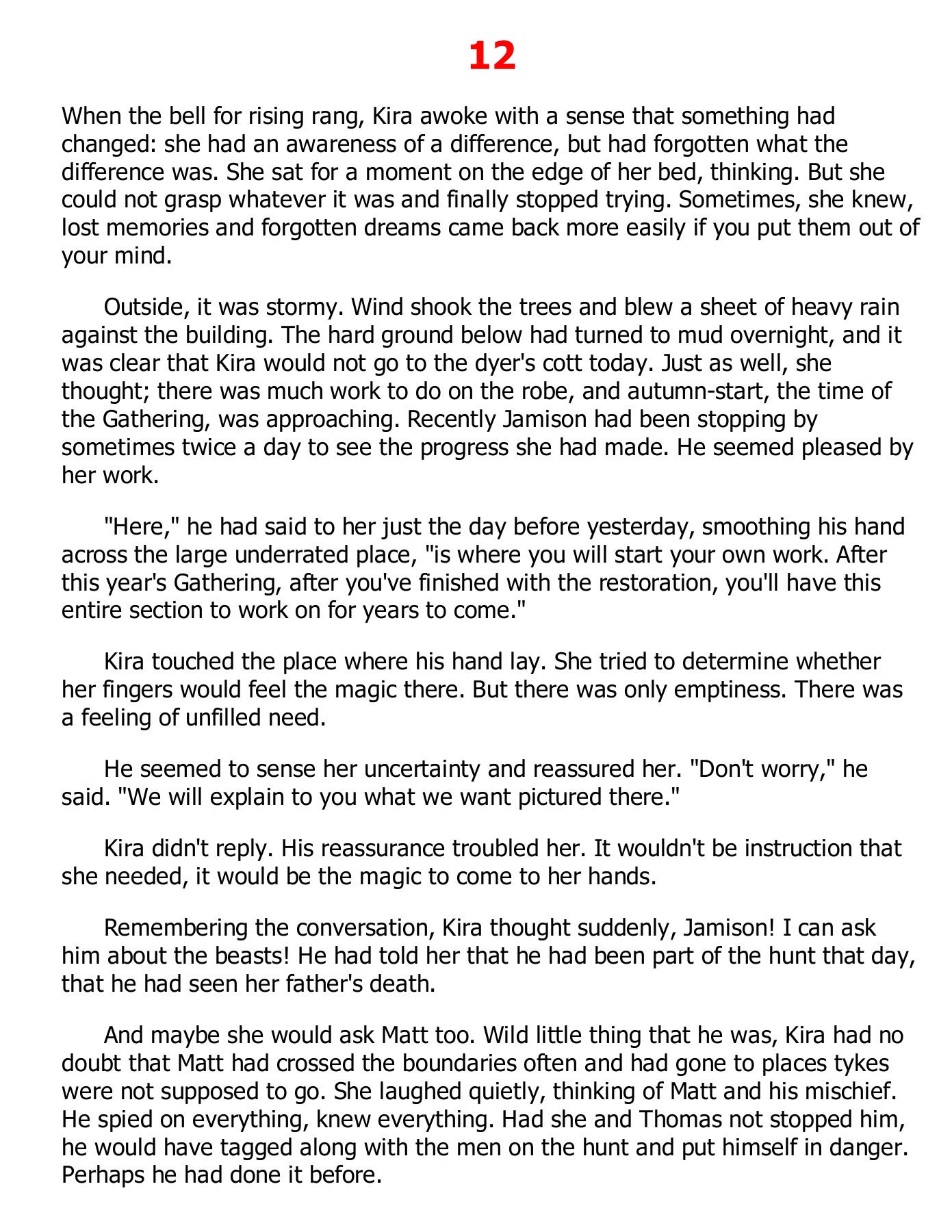 Gathering Blue Novel - catherinescrossculturalcafe - Page 81 | Flip PDF ...