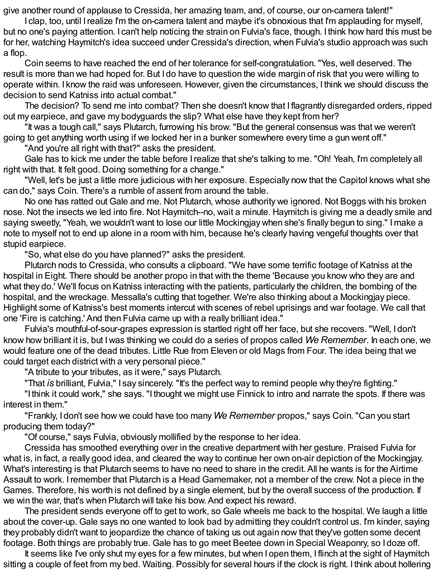 Book 3 - Mockingjay - catherinescrossculturalcafe - Page 55 | Flip PDF ...