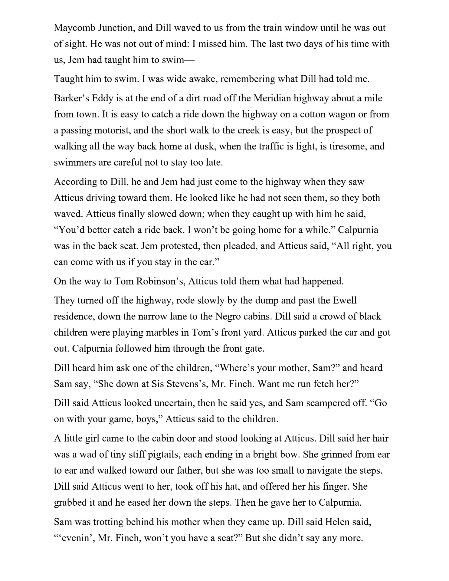 To-Kill-A-Mockingbird-Full-Text-PDF-Grade-10-11 ...