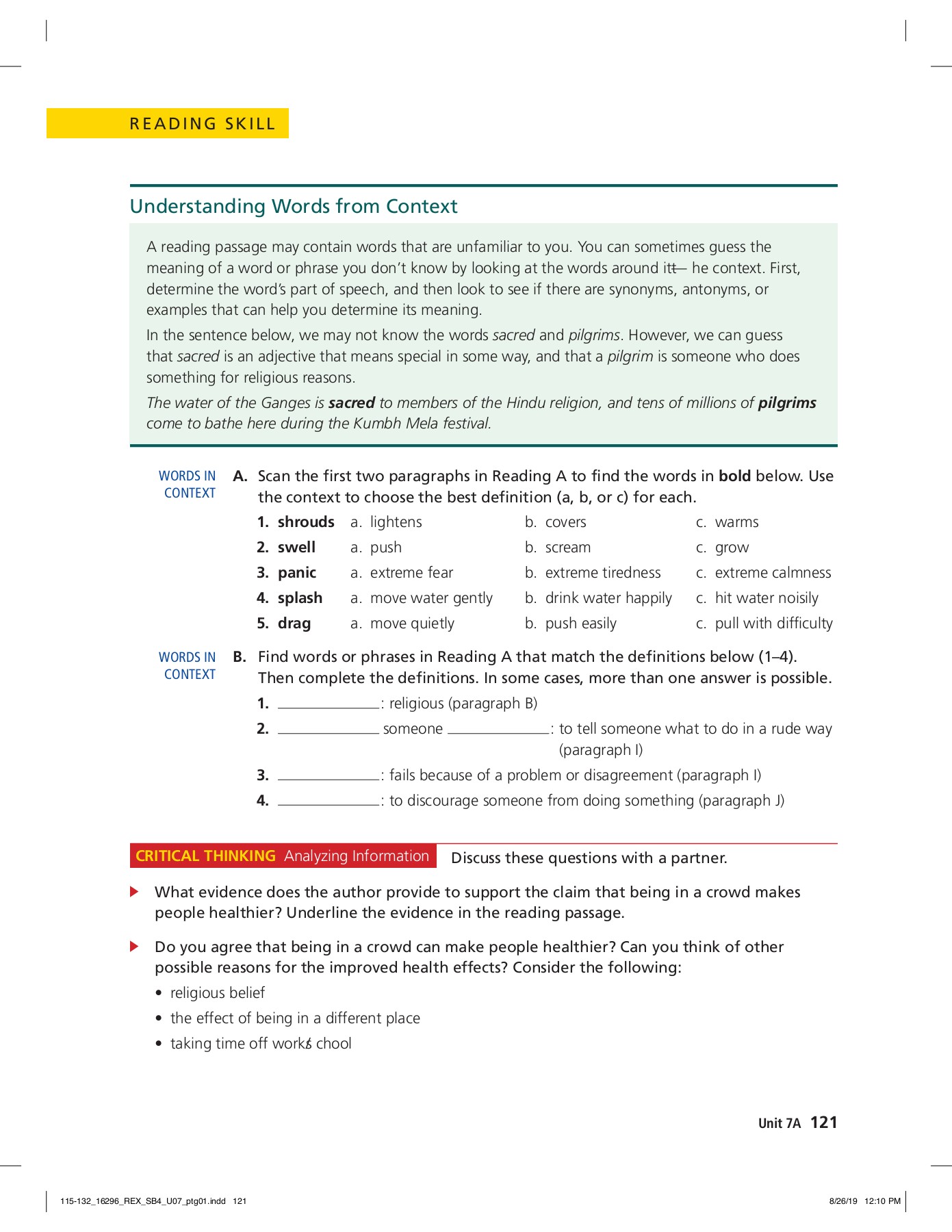 Level 4 Unit 7 - catherinescrossculturalcafe - Page 7 | Flip PDF Online ...