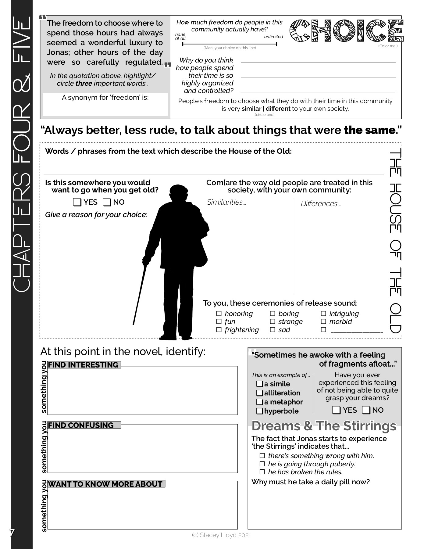 The Giver Student Workbook - catherinescrossculturalcafe - Page 10 ...