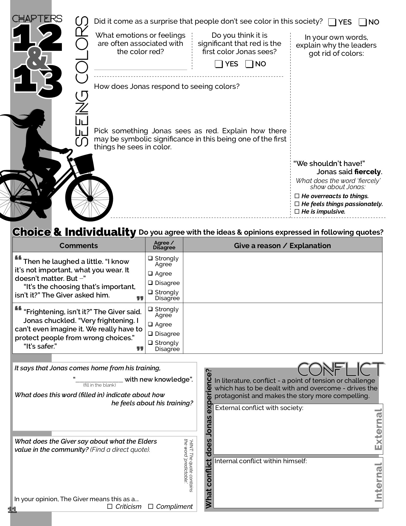 The Giver Student Workbook - catherinescrossculturalcafe - Page 14 ...