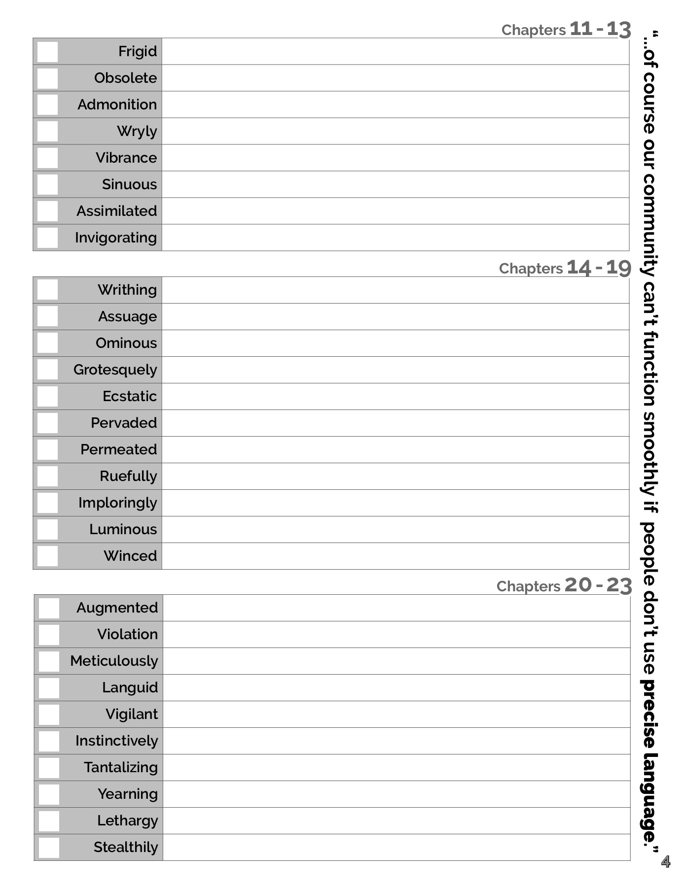 The Giver Student Workbook - catherinescrossculturalcafe - Page 7 ...