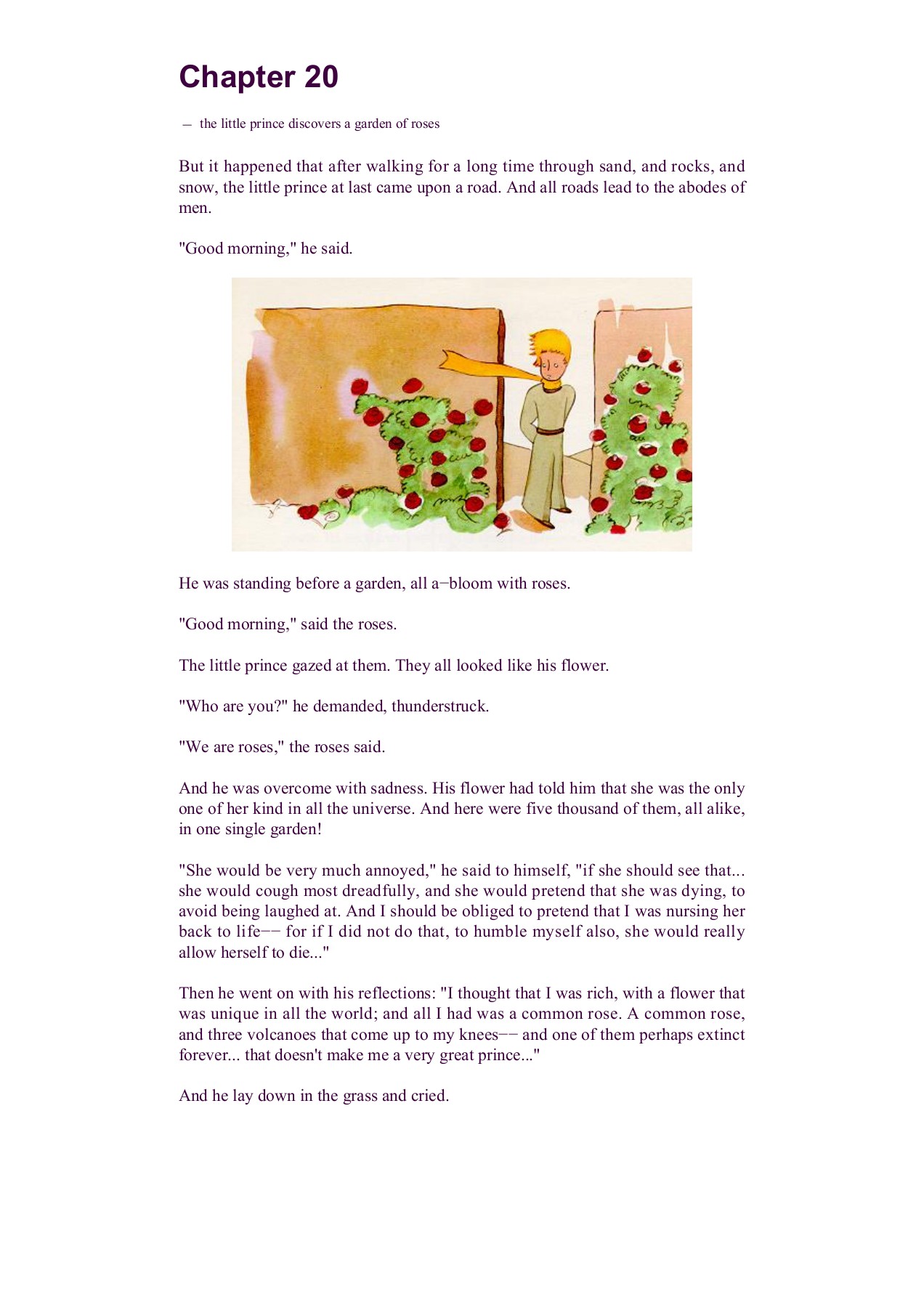 The Little Prince - catherinescrossculturalcafe - Page 48 | Flip PDF ...