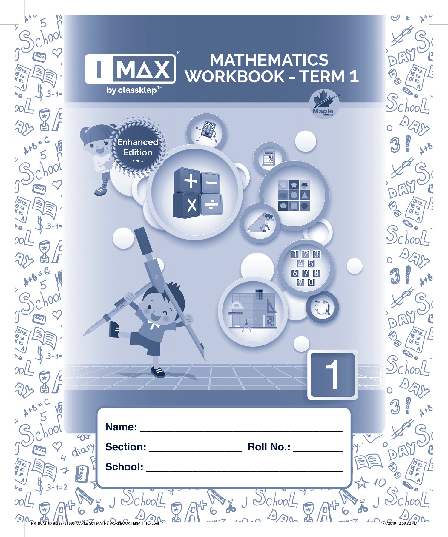 9789388751995 MAPLE G01 MATHS WORKBOOK TERM 1 - CLASSKLAP - Page 1 - 32 ...