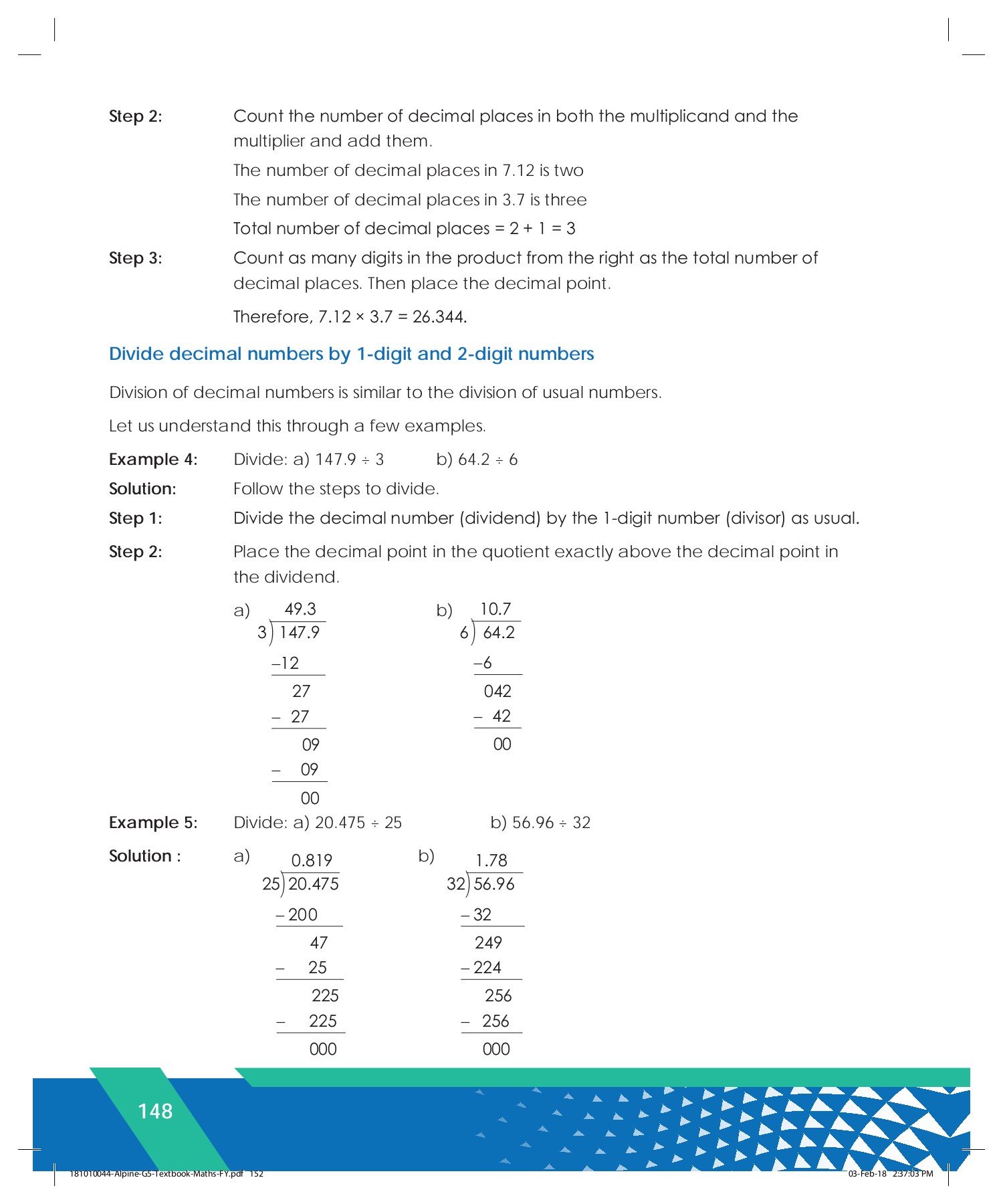 Alpine-G5-Textbook-Maths-FY - IMAX - Page 152 | Flip PDF Online | PubHTML5