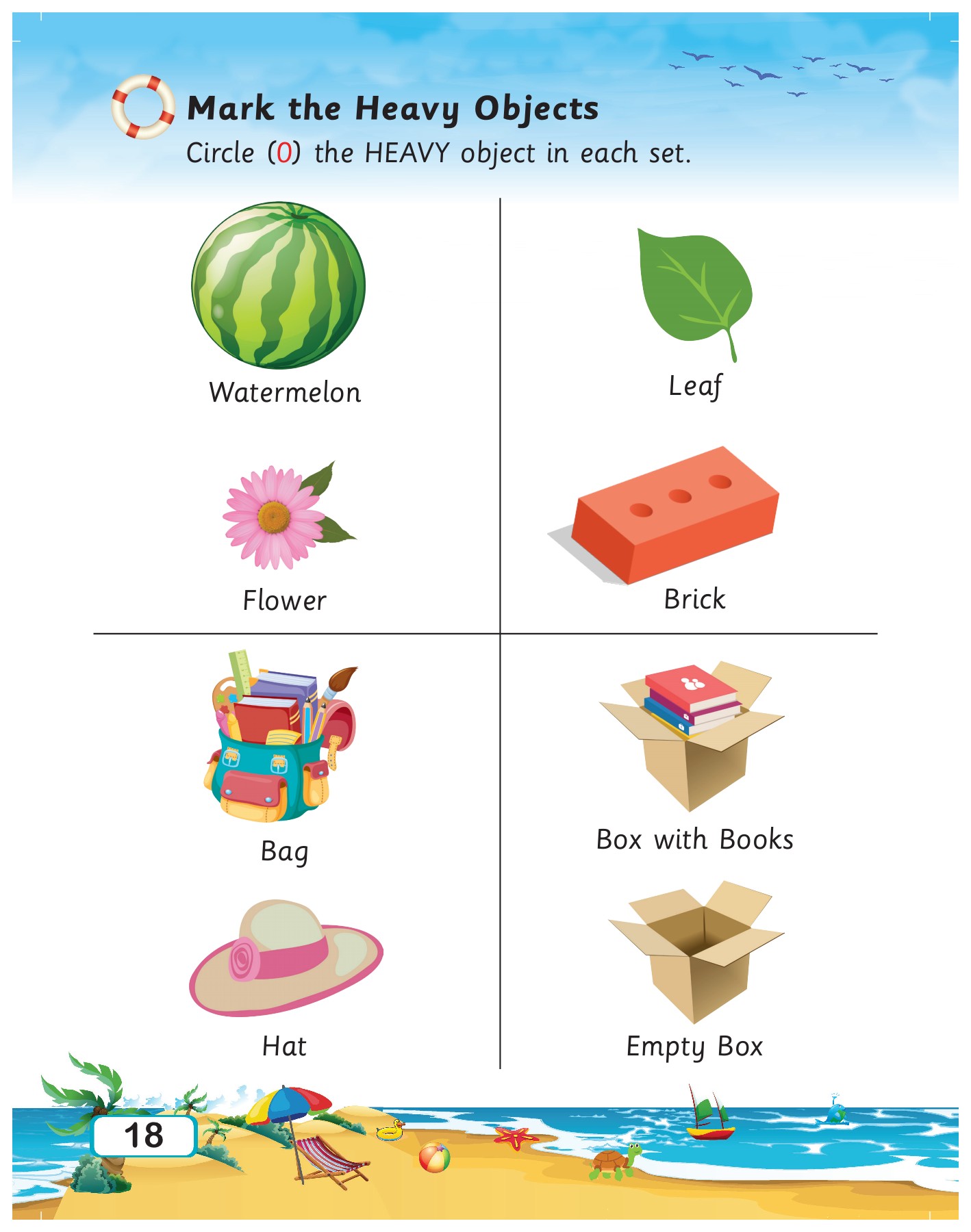 Rough And Smooth Objects Worksheets Like Or Don't Like Sorting