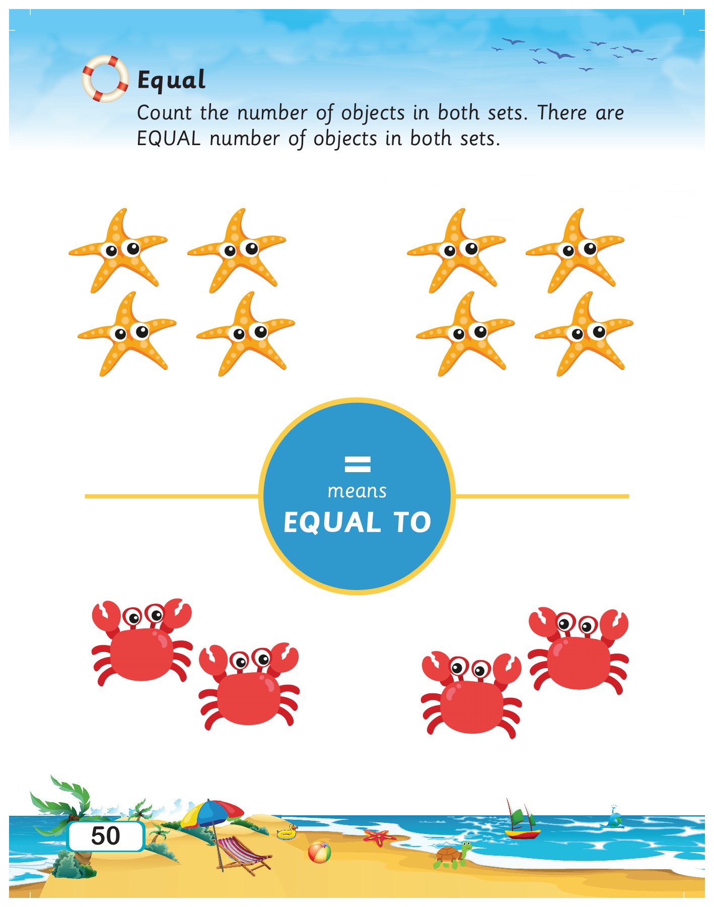 202110005-OYSTER-STUDENT-BOOK-MATHEMATICS-LKG-FY - CLASSKLAP - Page 50 ...