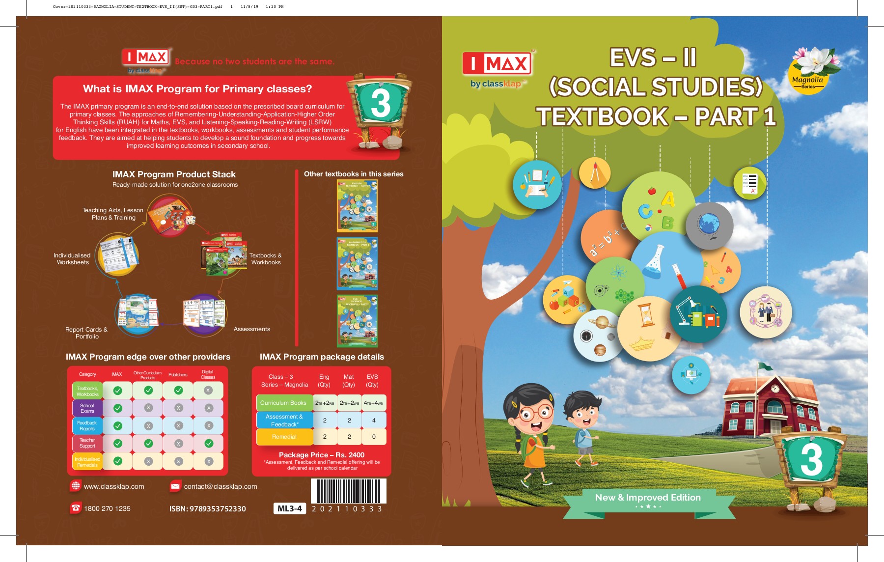 Cover-202110333-MAGNOLIA-STUDENT-TEXTBOOK-EVS_II(SST)-G03-PART1 - CLASSKLAP - Page 1 - 2 | Flip ...