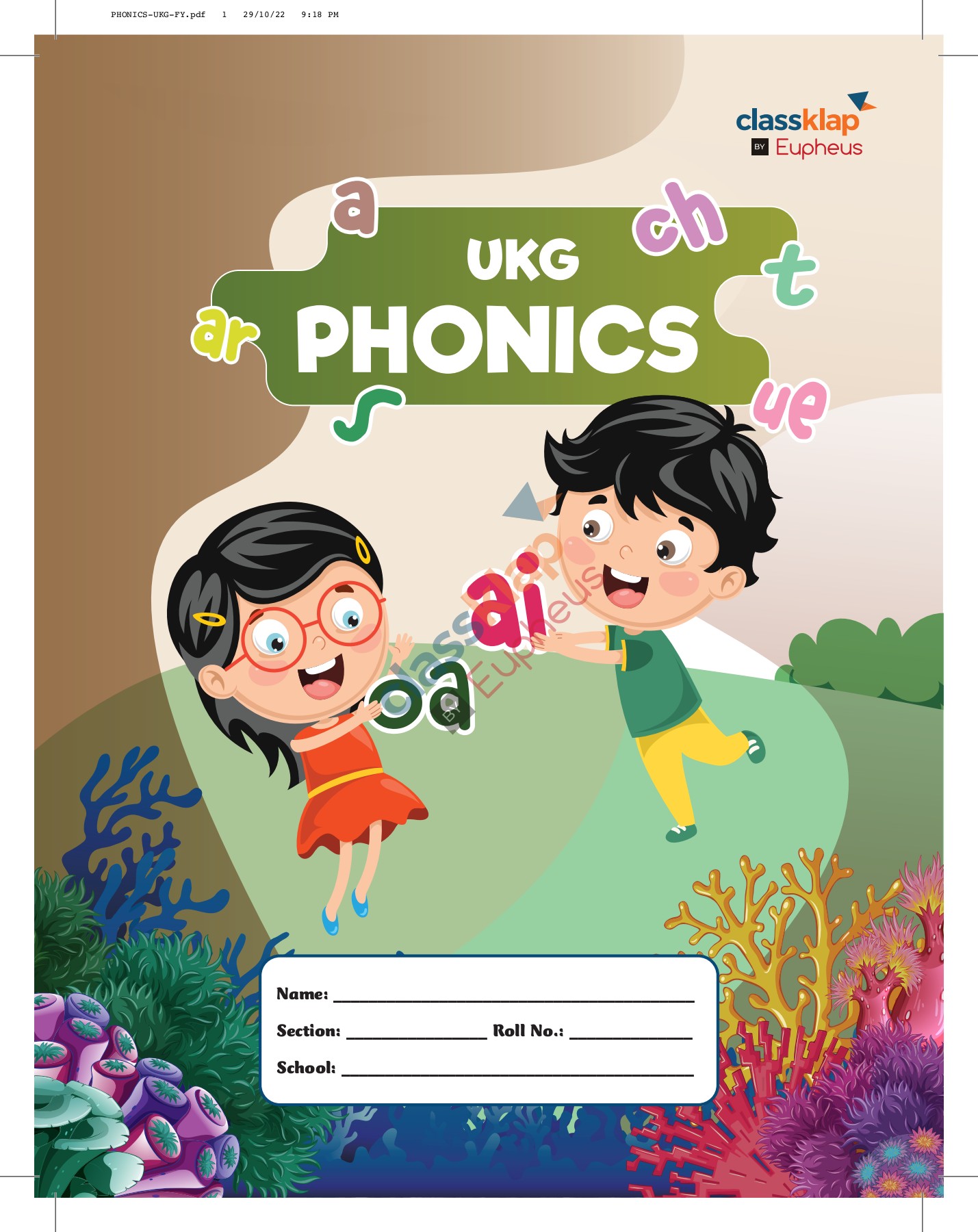 232410300-CORAL_PREMIUM-STUDENT-BOOK-PHONICS-UKG-FY - CLASSKLAP - Page 1 - 56 | Flip PDF Online ...