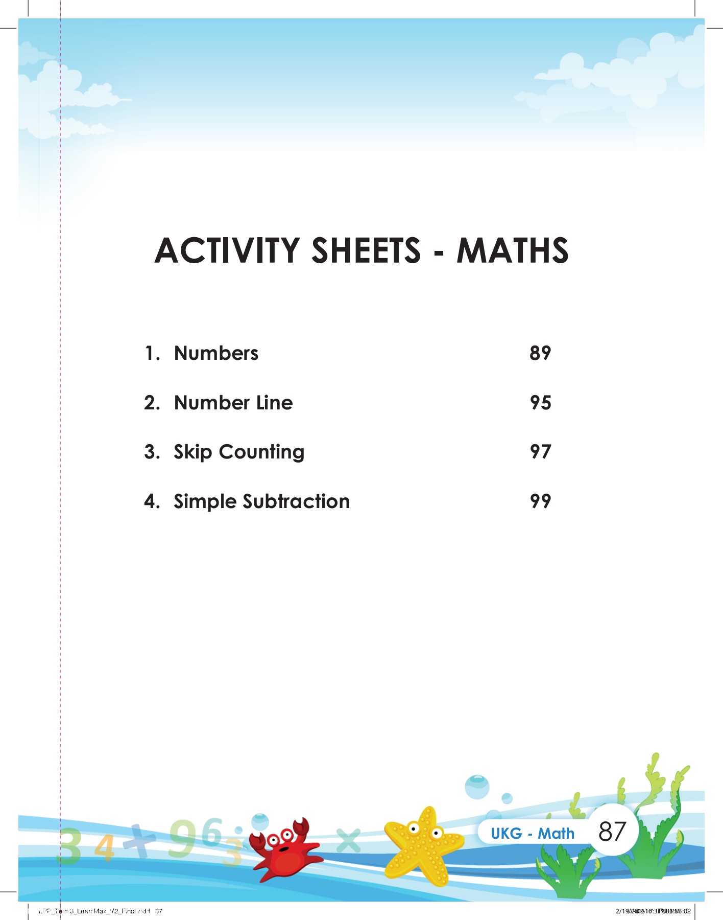 10045 - SFT - UKG - WB LearnMax - Integrated - Term 3 - IMAX - Page 87 ...