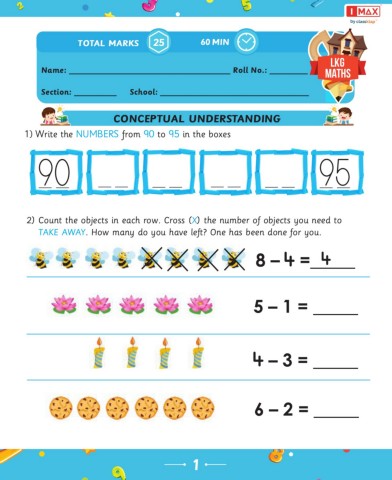 LKG_Maths_Assessment - IMAX - Page 1 - 6 | Flip PDF Online | PubHTML5