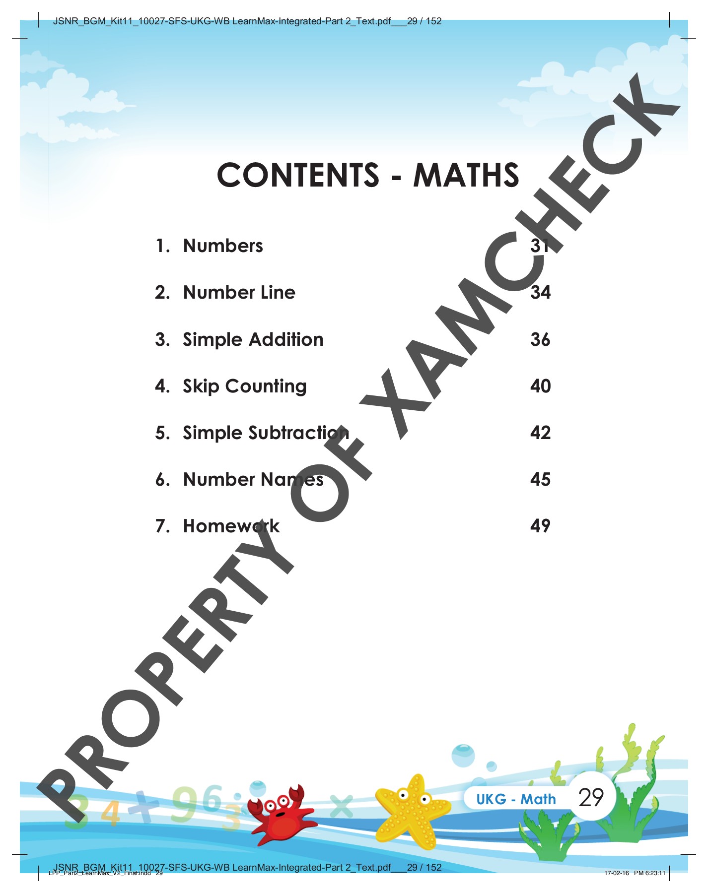 10027 - SFS - UKG - WB LearnMax - Integrated - Part 2 - IMAX - Page 29 ...