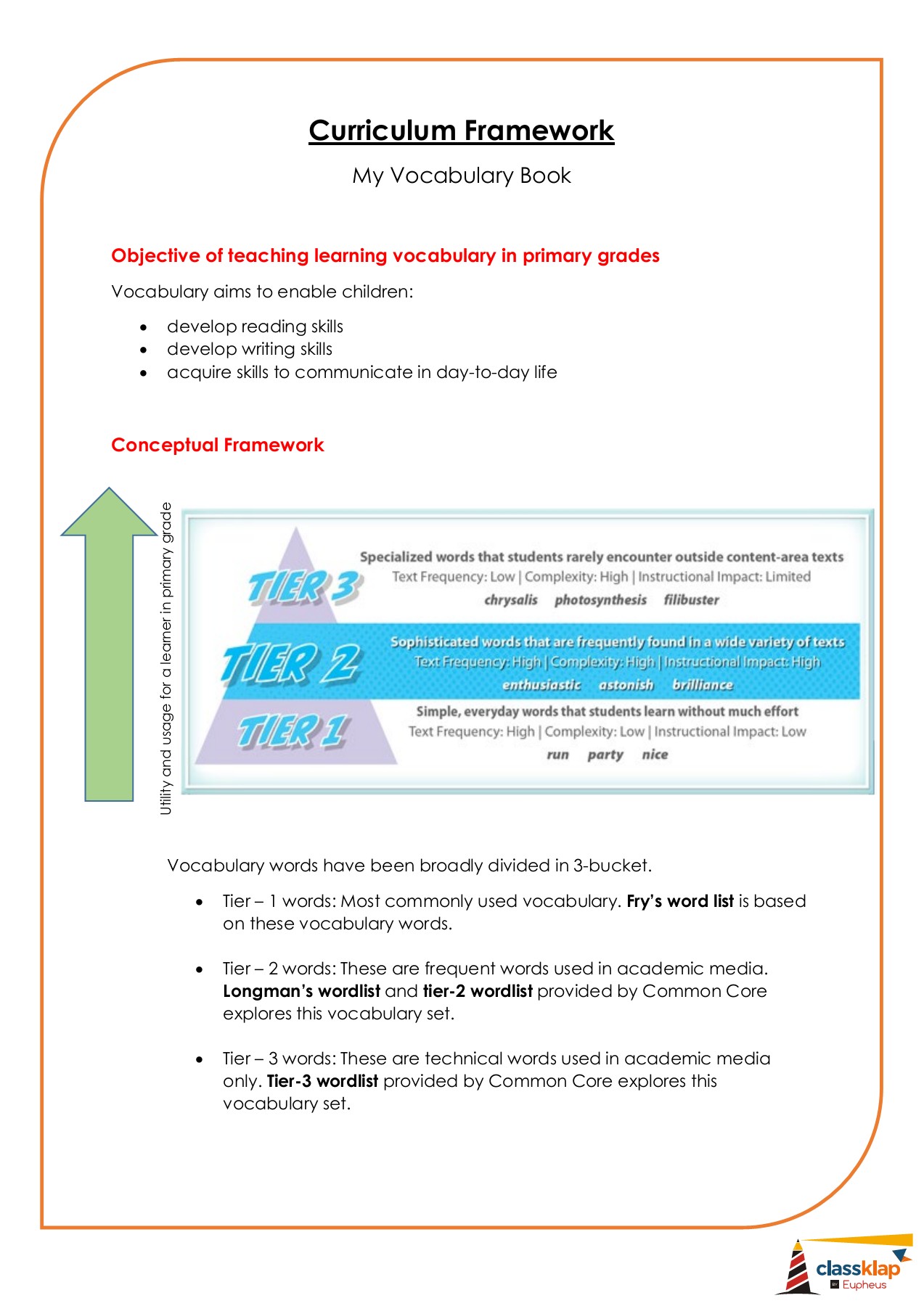 Vocabulary book_Curriculum Framework_19-20 - CLASSKLAP - Page 1 - 2 ...