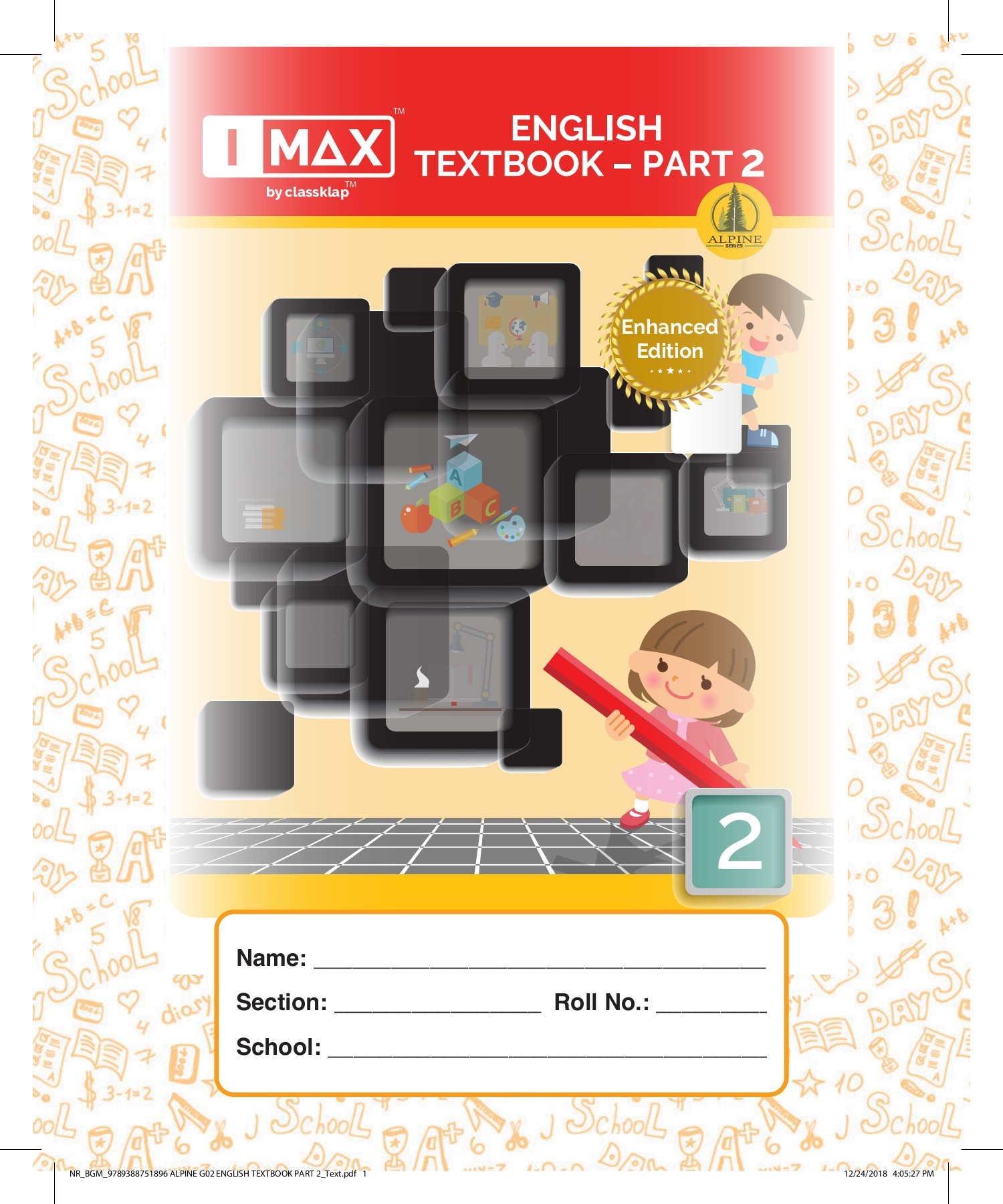 9789388751896 ALPINE G02 ENGLISH TEXTBOOK PART 2_Text - IMAX - Page 1 ...