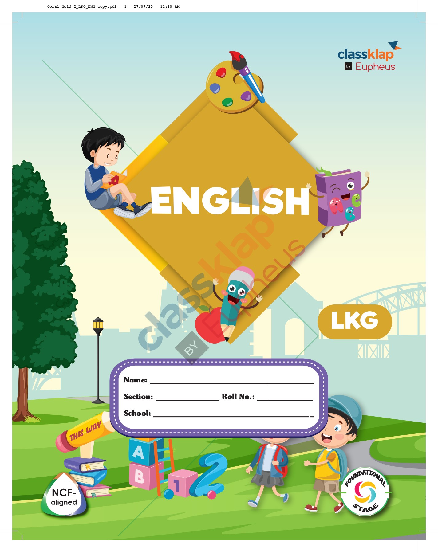 242510078-CORAL_GOLD-STUDENT-BOOK-ENGLISH-LKG-FY - CLASSKLAP - Page 1 ...