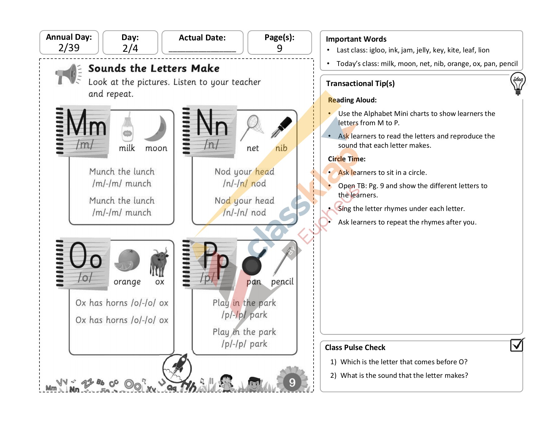 Detailed Lesson Plan-LKG-PHONICS_BOOK-TEACHER_COMPANION_BOOK-FY - IMAX ...