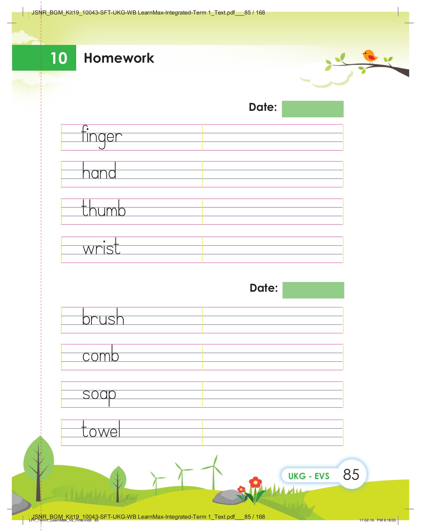 10043 - SFT - UKG - WB LearnMax - Integrated - Term 1 - IMAX - Page 85 | Flip PDF Online | PubHTML5