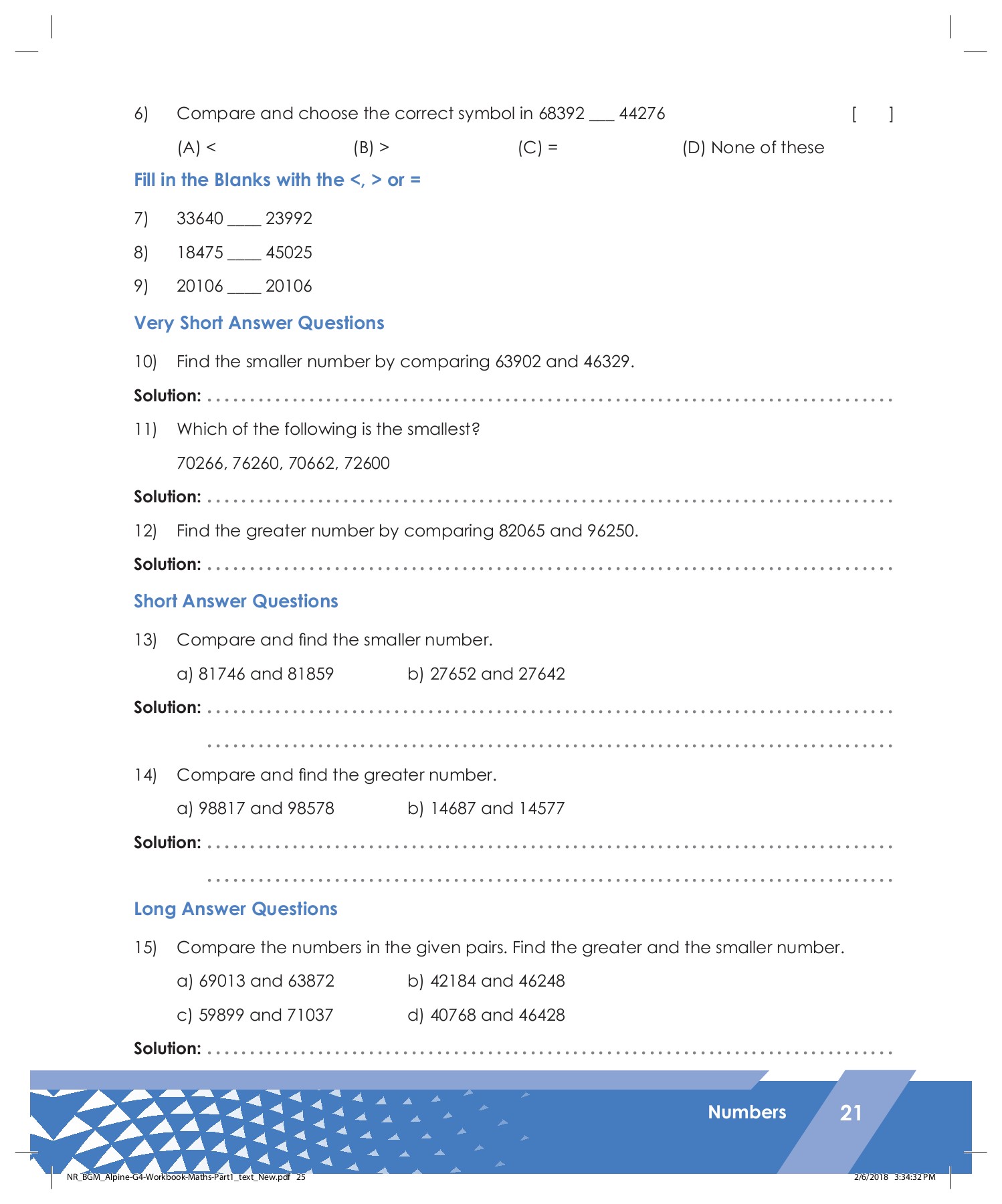 Alpine-G4-Workbook-Maths-Part1 - CLASSKLAP - Page 25 | Flip PDF Online | PubHTML5