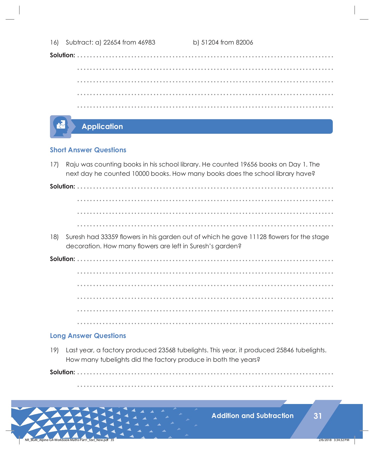 Alpine-G4-Workbook-Maths-Part1 - IMAX - Page 35 | Flip PDF Online | PubHTML5