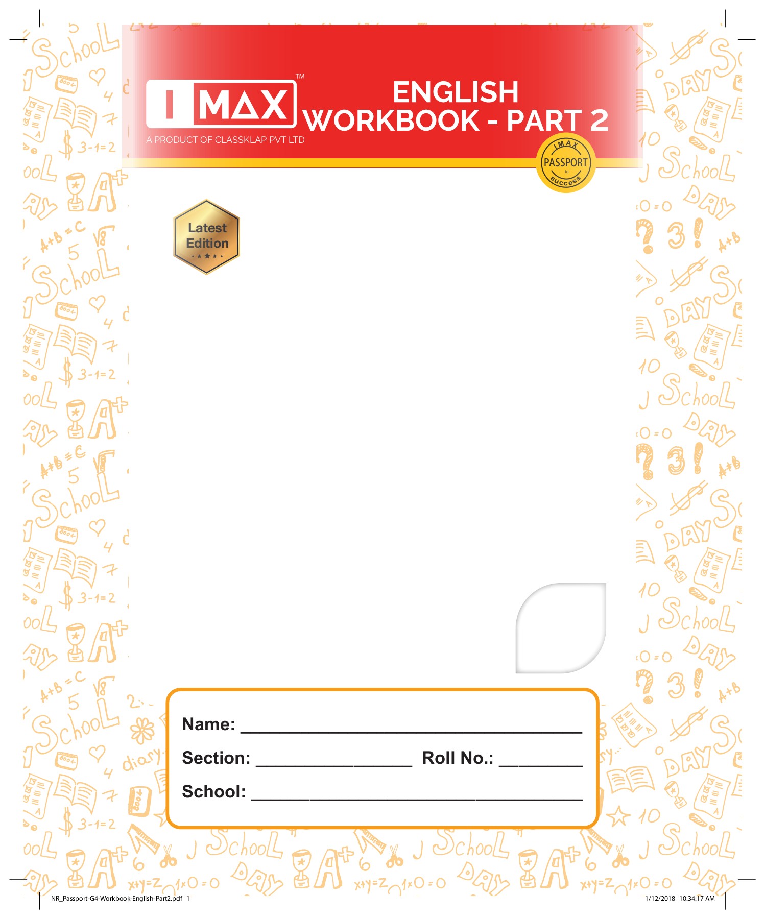 Passport-G4-Workbook-English-Part2 - CLASSKLAP - Page 1 - 104 | Flip PDF Online | PubHTML5