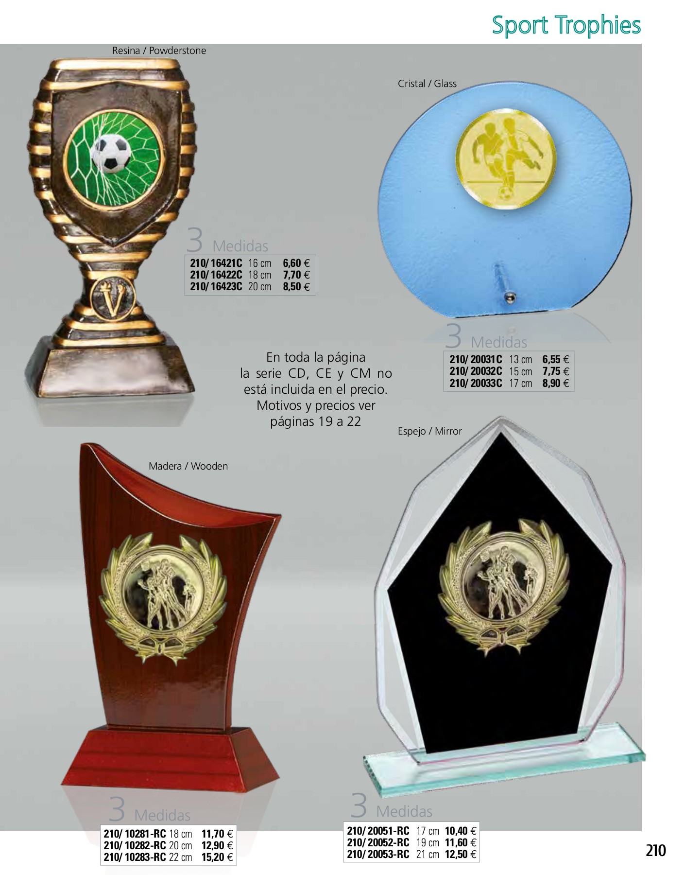 CATALOGO TROFEOS 2022 - oscar - Page 211 | Flip PDF Online | PubHTML5