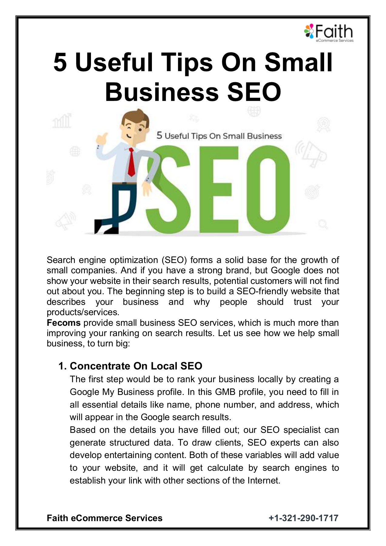 5 Useful Tips On Small Business SEO - William Smith - Page 1 - 3 | Flip ...