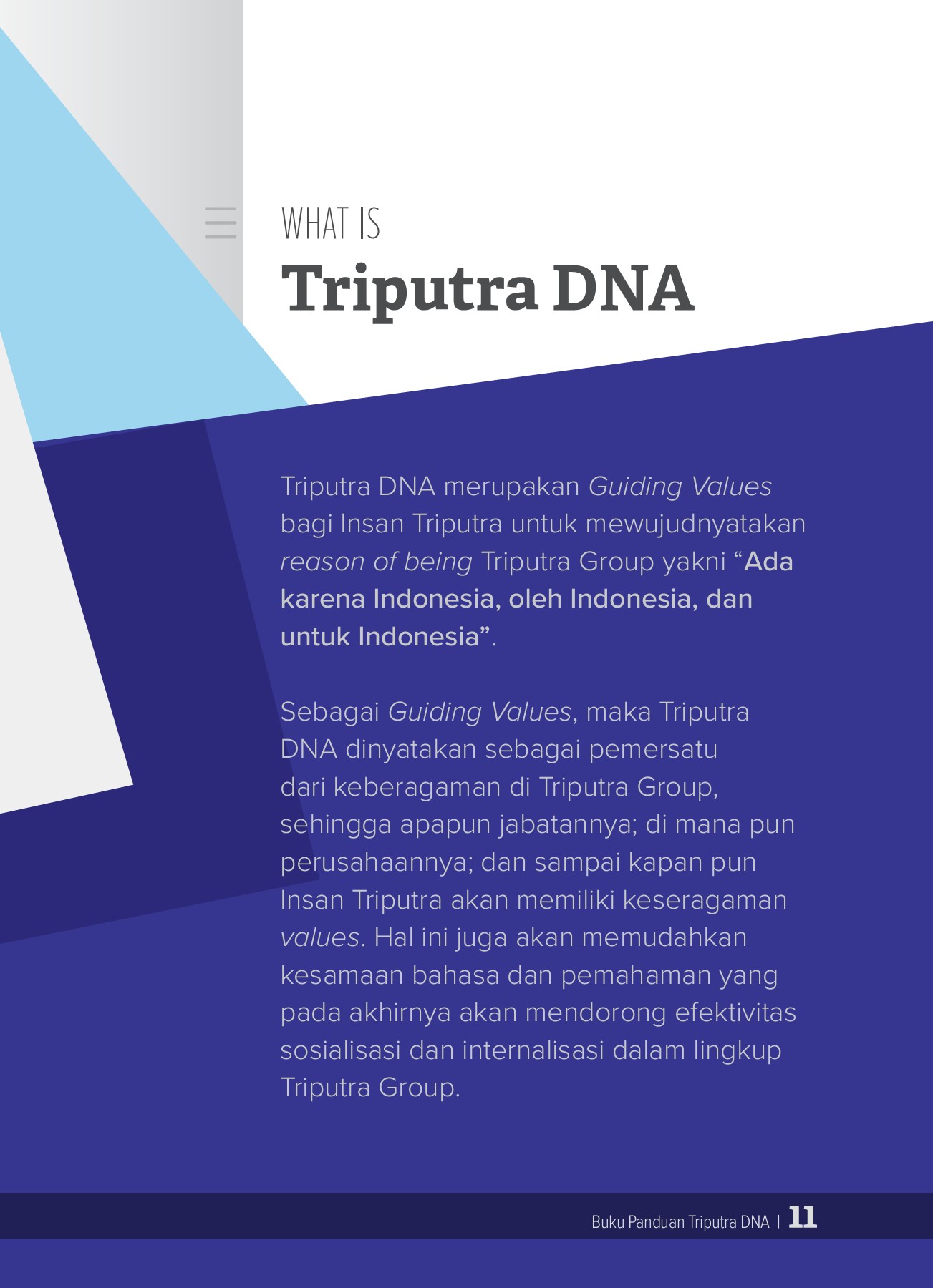 Buku Pedoman Triputra DNA - LPD KM - Halaman 13 | PDF Online | PubHTML5