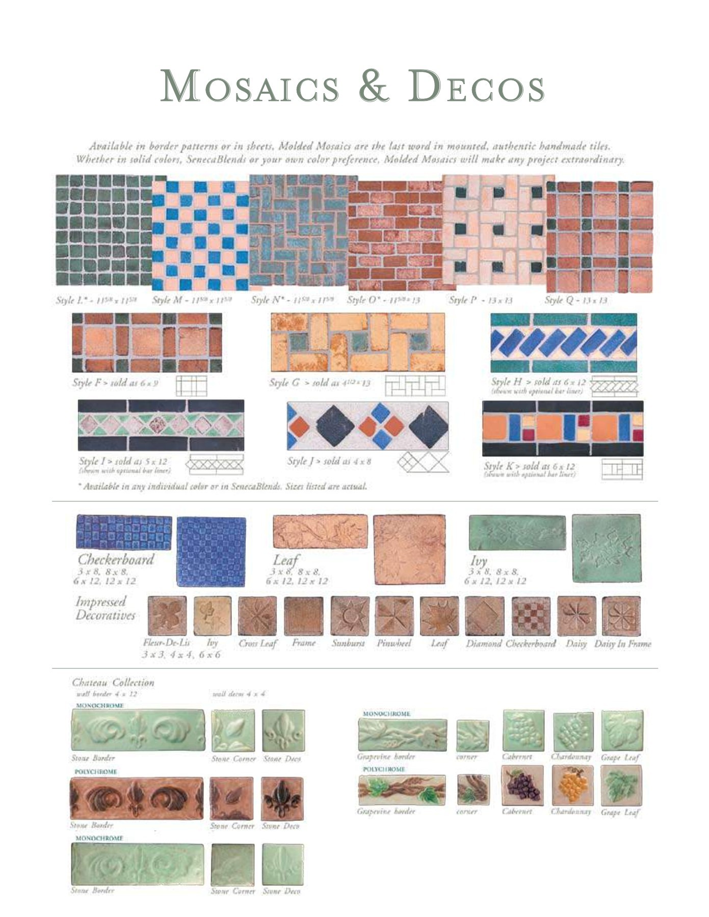 Seneca Tiles Brochure 2016 - Crossville Studios - Page 14 | Flip PDF ...