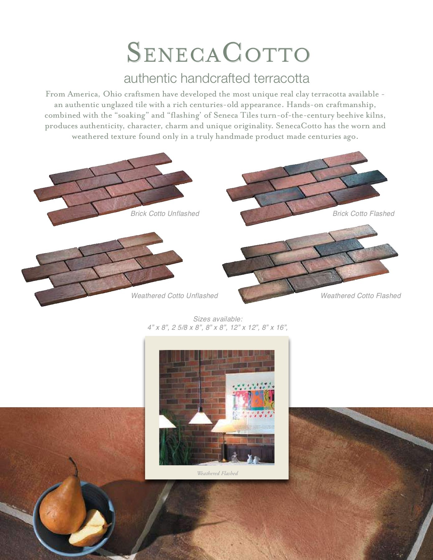 Seneca Tiles Brochure 2016 - Crossville Studios - Page 16 | Flip PDF ...