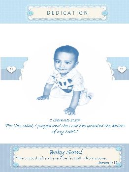 Invitation to Sami's Dedication...