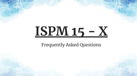 ISPM 15 - X Frequently Asked Questions - hasnazameer579 - Page 1 | Flip PDF Online | PubHTML5