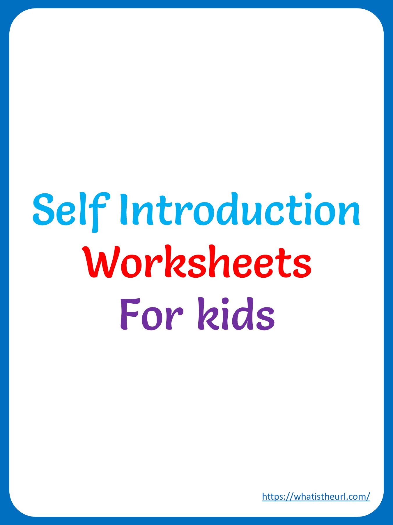 Self-Introduction-Worksheet - Sareening Yusof - Page 1 | Flip PDF Online | PubHTML5