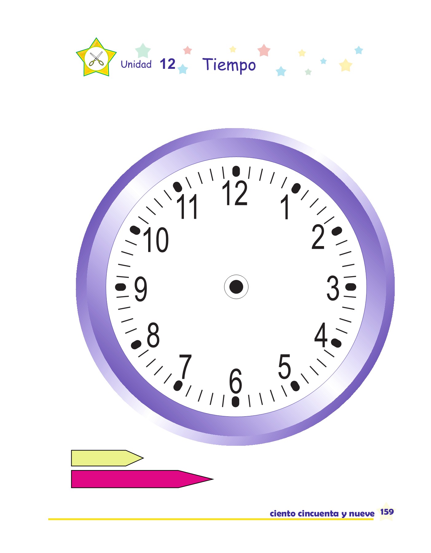 Hojas De Trabajo Sobre El Reloj De Segundo Grado