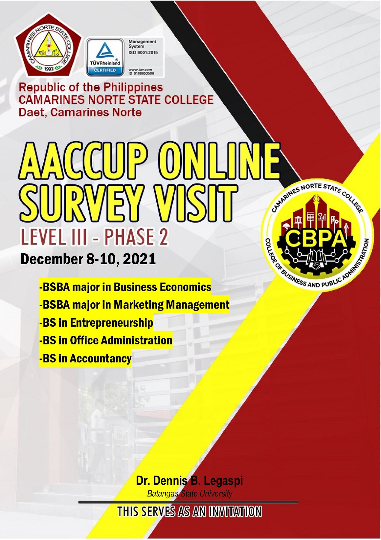 Dr. Dennis B. Legaspi - CNSC Institute of Computer Studies - Page 1 - 12 | Flip PDF Online ...