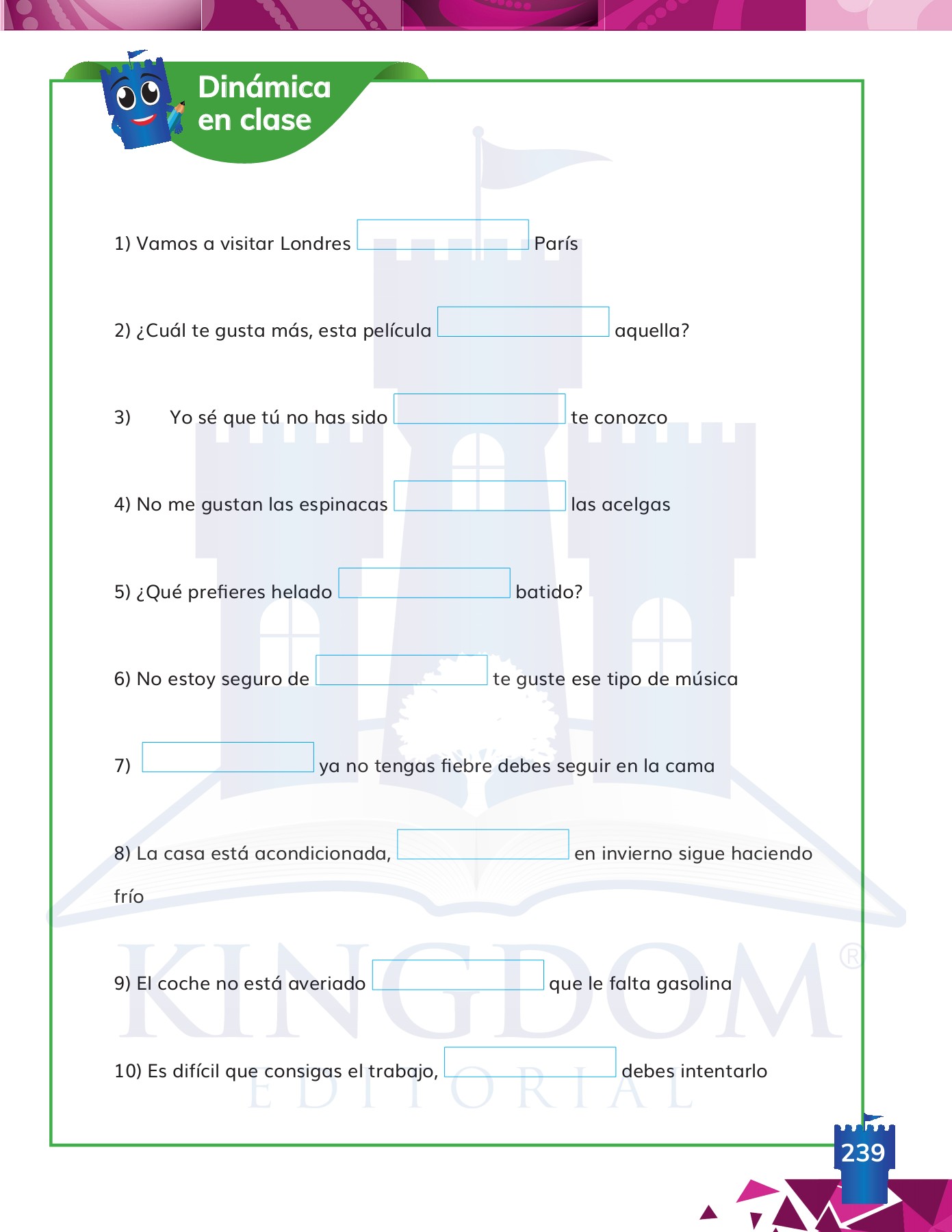 ESPAÑOL 7mo Grado .2 - Kingdom Editorial - Página 241 | Flip PDF en ...