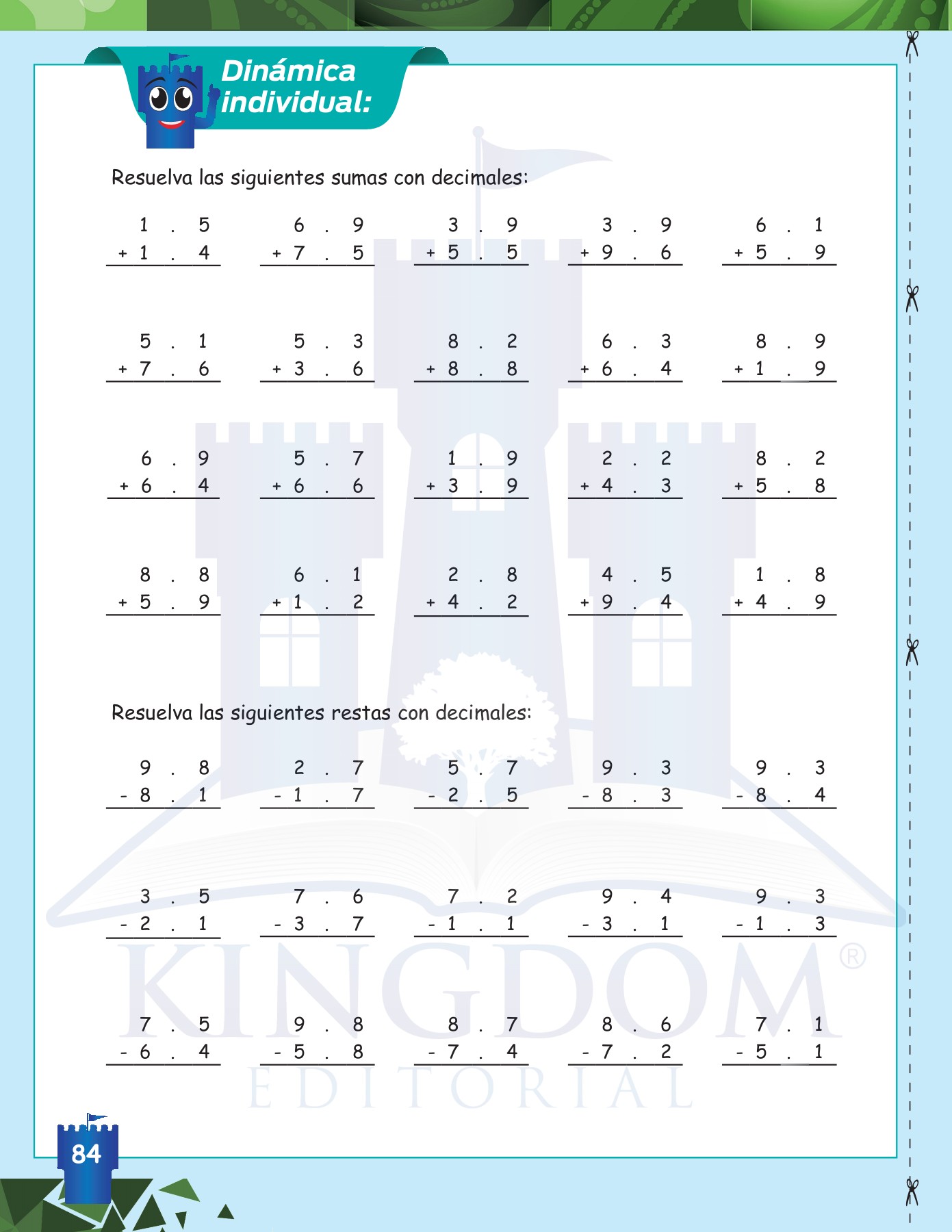 MATEMÁTICAS 3er Grado .1 - Kingdom Editorial - Página 86 | Flip PDF en ...
